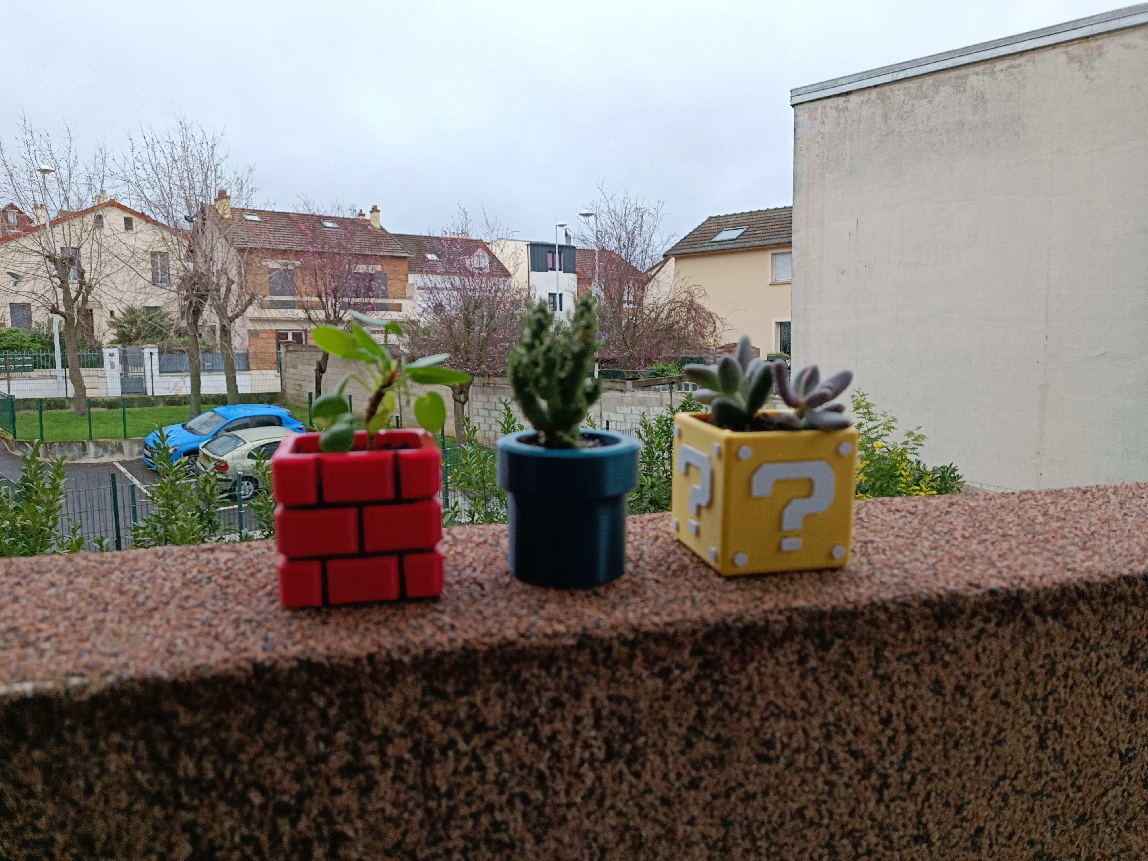 Small mario flower pots - Petits pots de fleur mario | 3D models ...