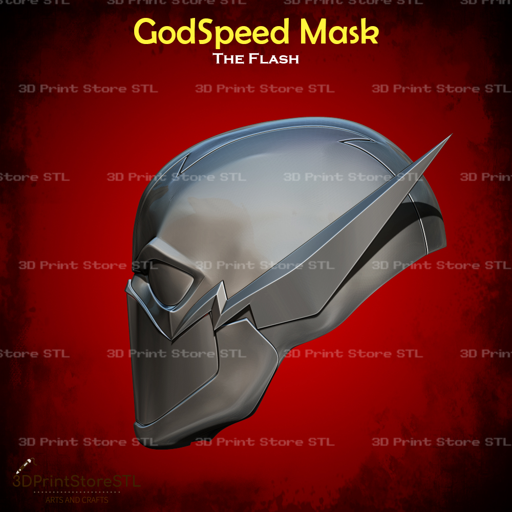 GodSpeed Cosplay The Flash - STL File | 3D models download | Creality Cloud