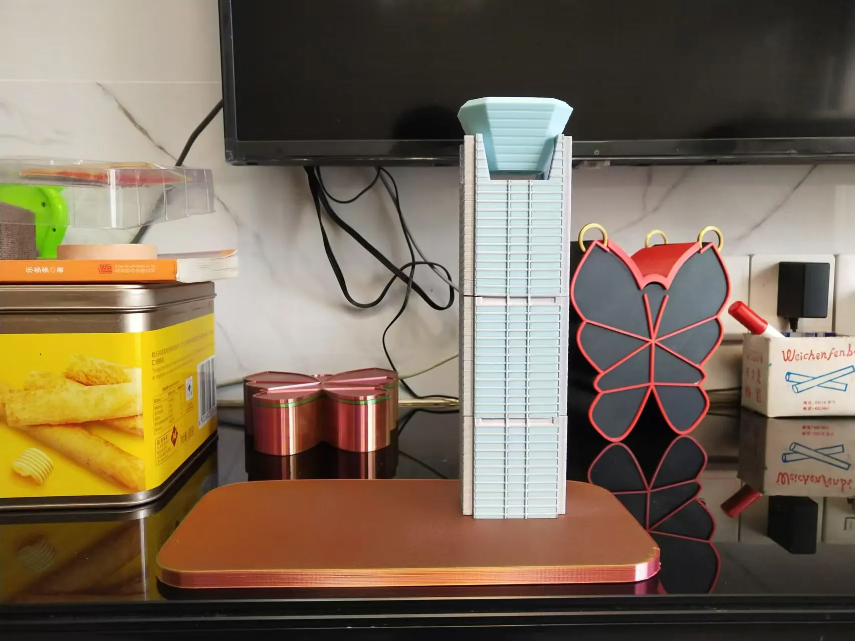 3D Printer Files | 3MF File | The diamond-top super high-rise ...