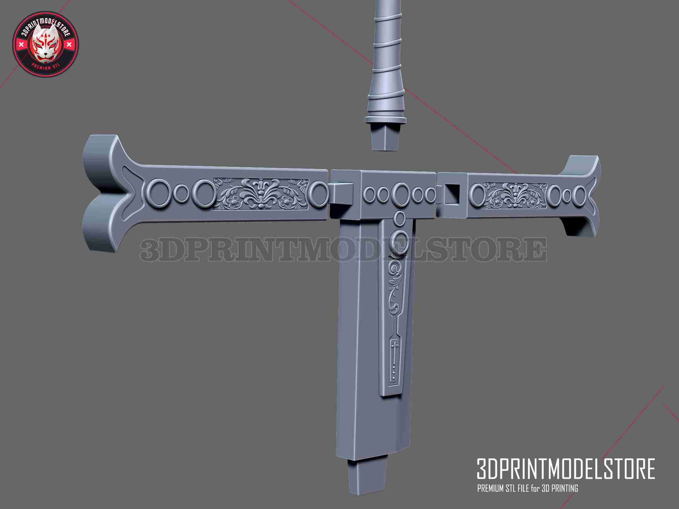 Yoru Dracule Mihawk Sword - One Piece Live Action Cosplay | 3D models ...
