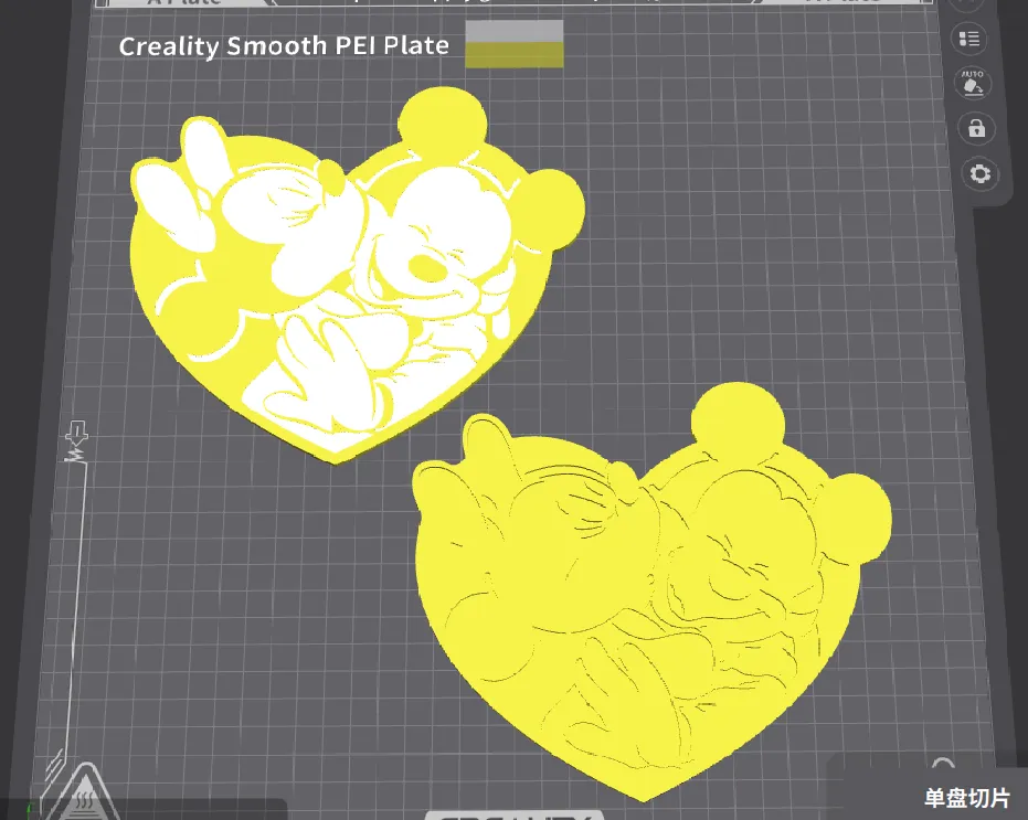 3D Printer Files | 3MF File | mickey & mini mouse 2 | Creality Cloud