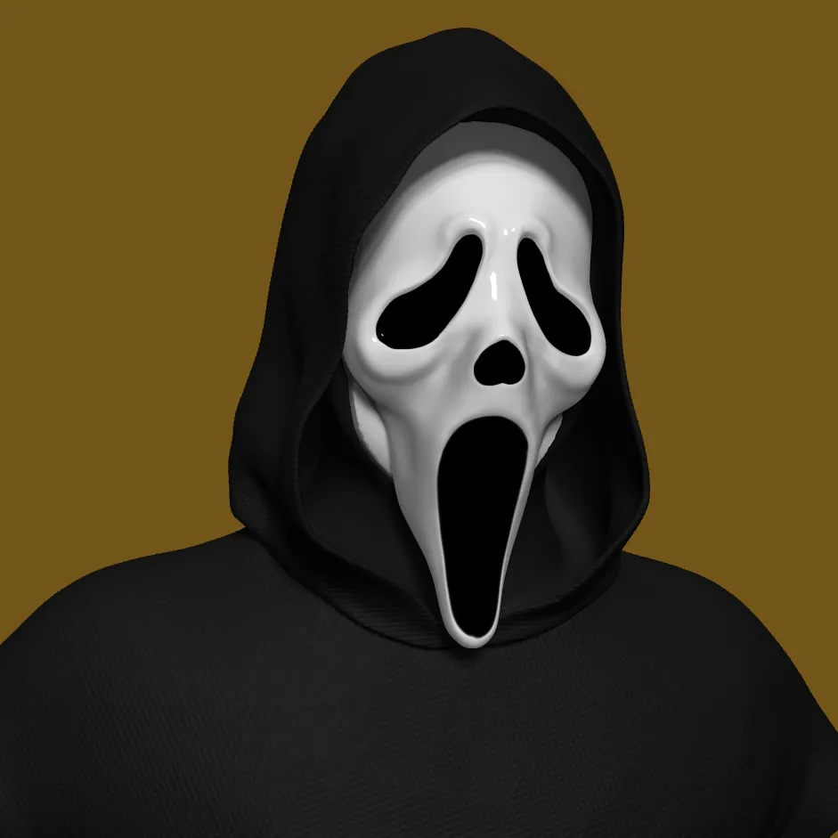 GHOSTFACE | 3D models download | Creality Cloud