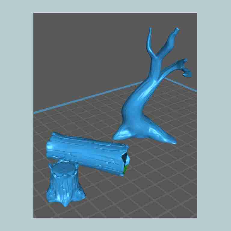Dead tree and woods - miniatures warhammer terrain scenery t | 3D ...