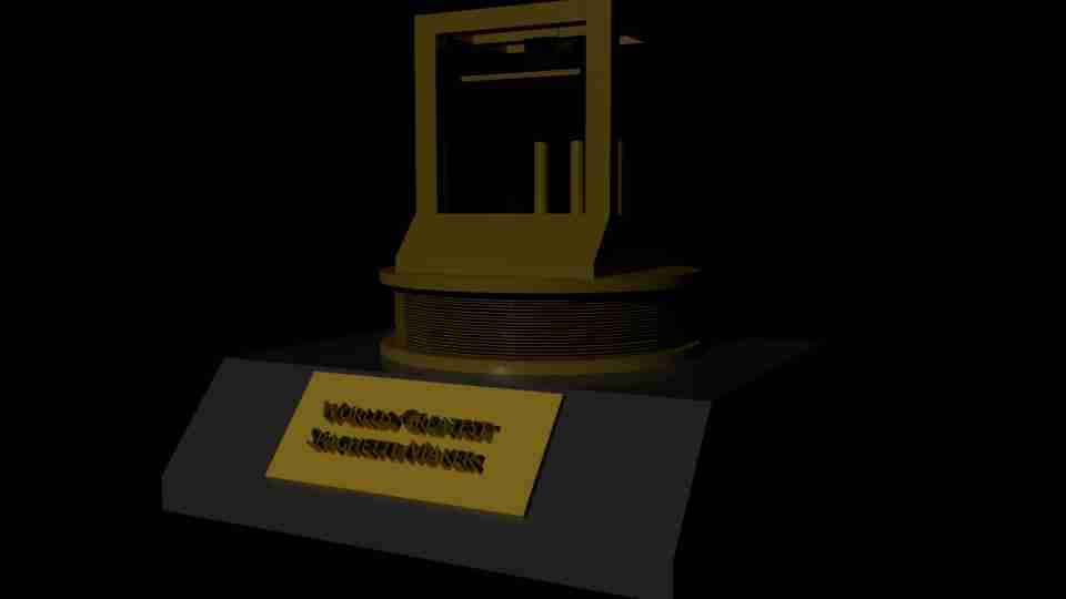 World's Greatest Spaghetti Maker Trophy | 3D models download | Creality ...