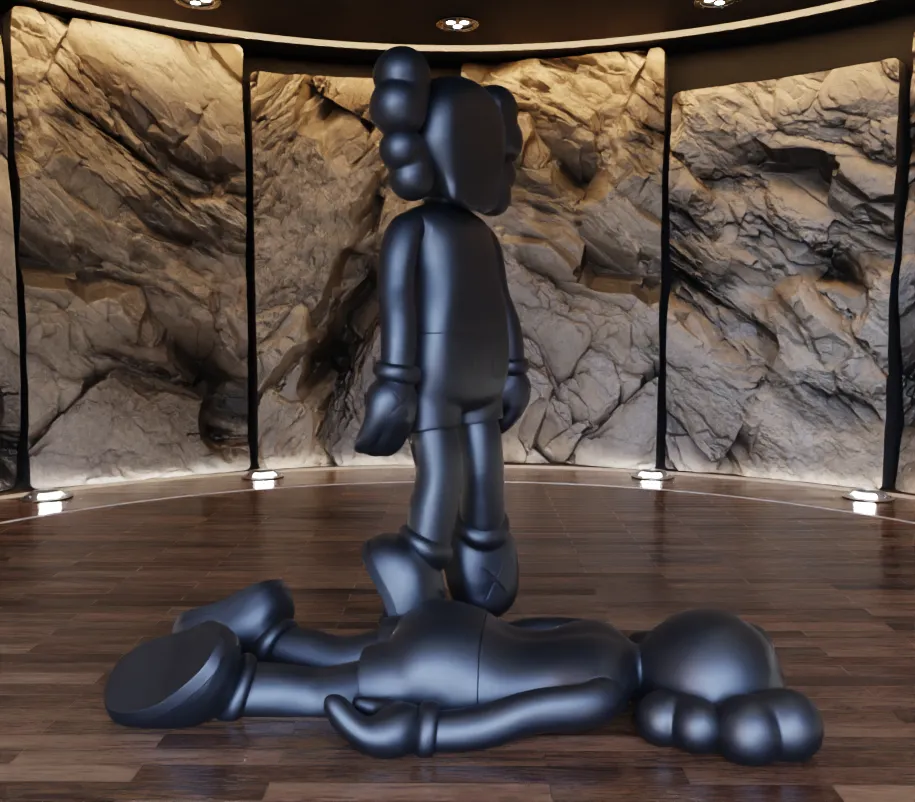 Kaws Companion 2020 Fan Art Toy | 3D models download | Creality Cloud