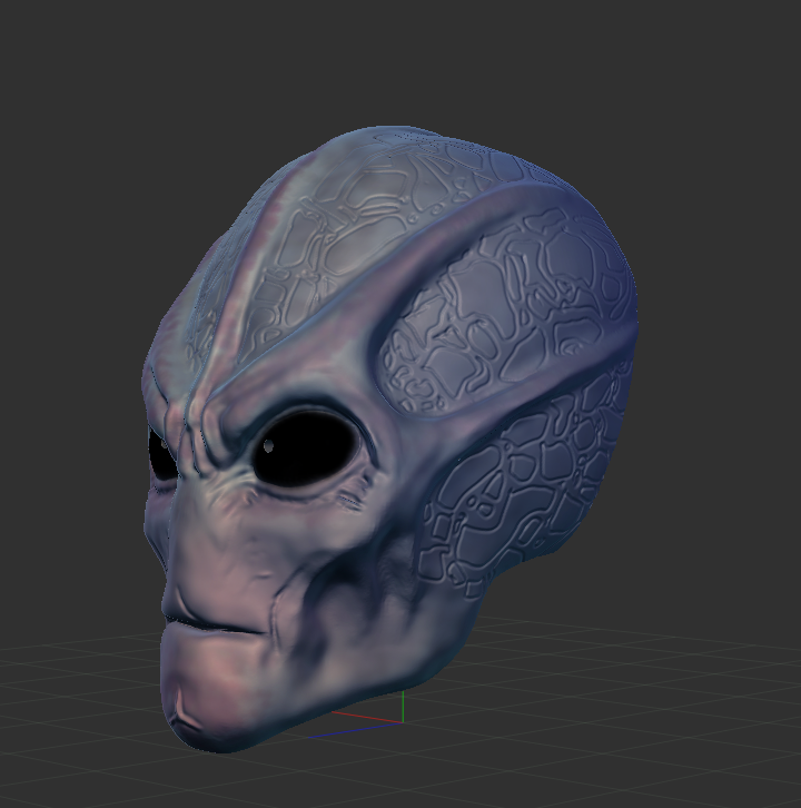 Alien Mask | 3D models download | Creality Cloud