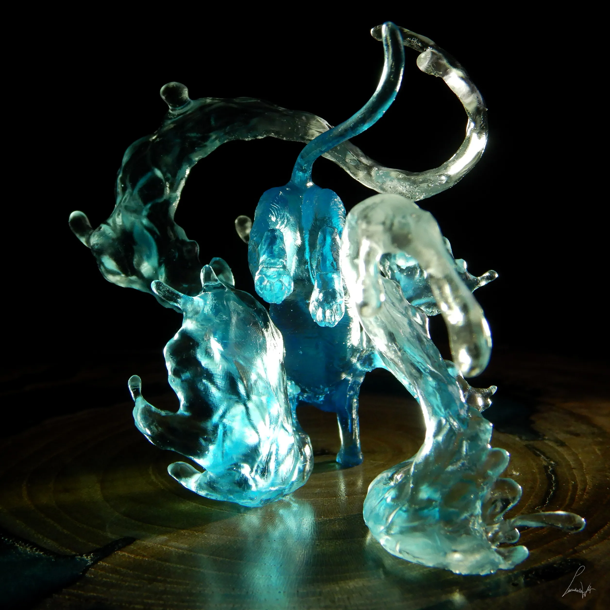 Characters & Creatures STL Download - Chinese Water Tigerby LabradoriteWolf