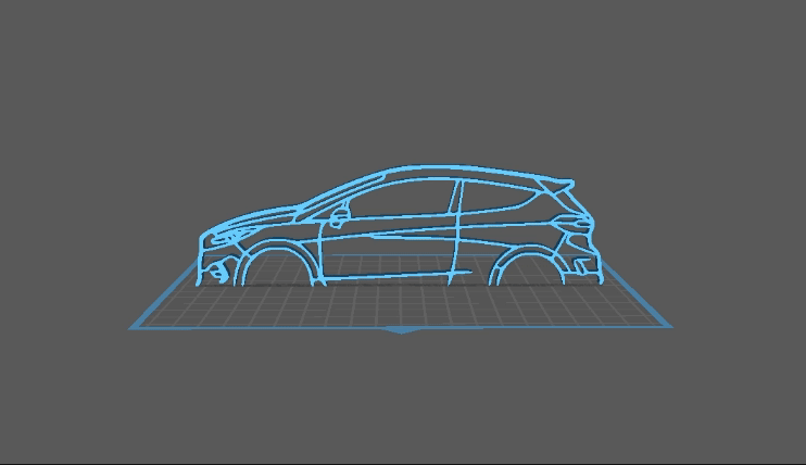 Ford - Fiesta ST | 3D models download | Creality Cloud