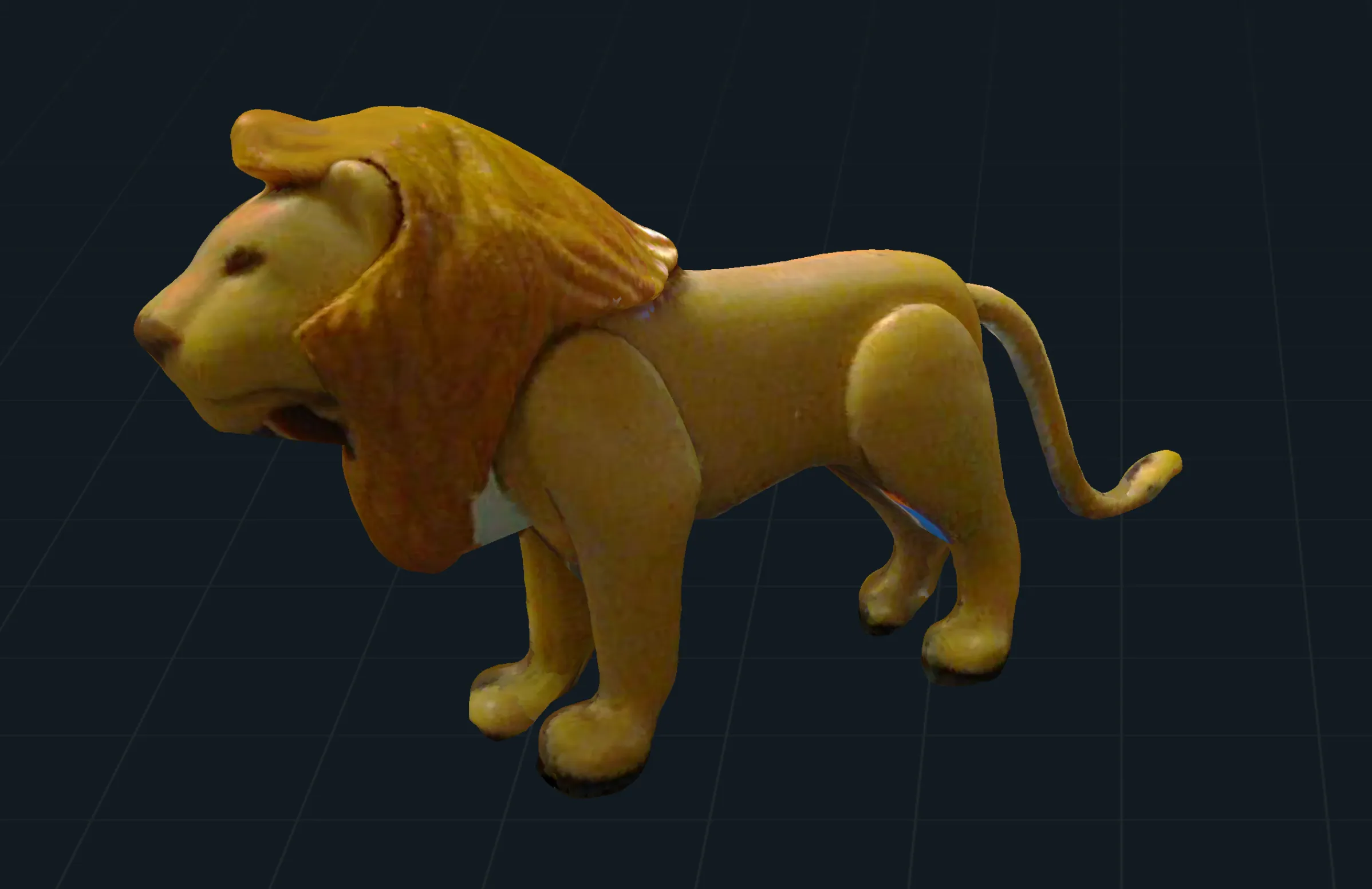 Characters & Creatures STL Download - LION SCANby Gominolozgz