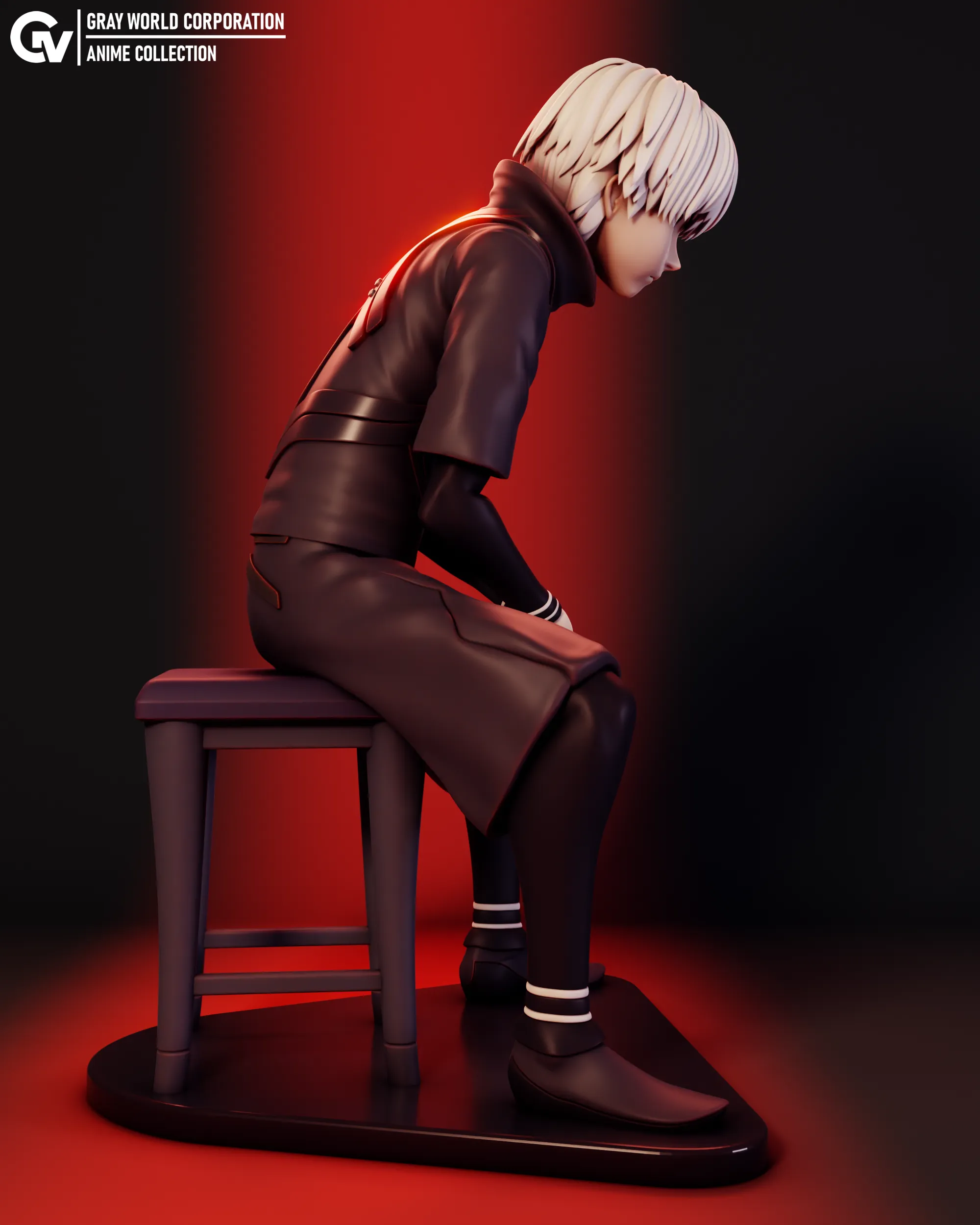 Kaneki Ken | Tokyo Ghoul | 3D models download | Creality Cloud
