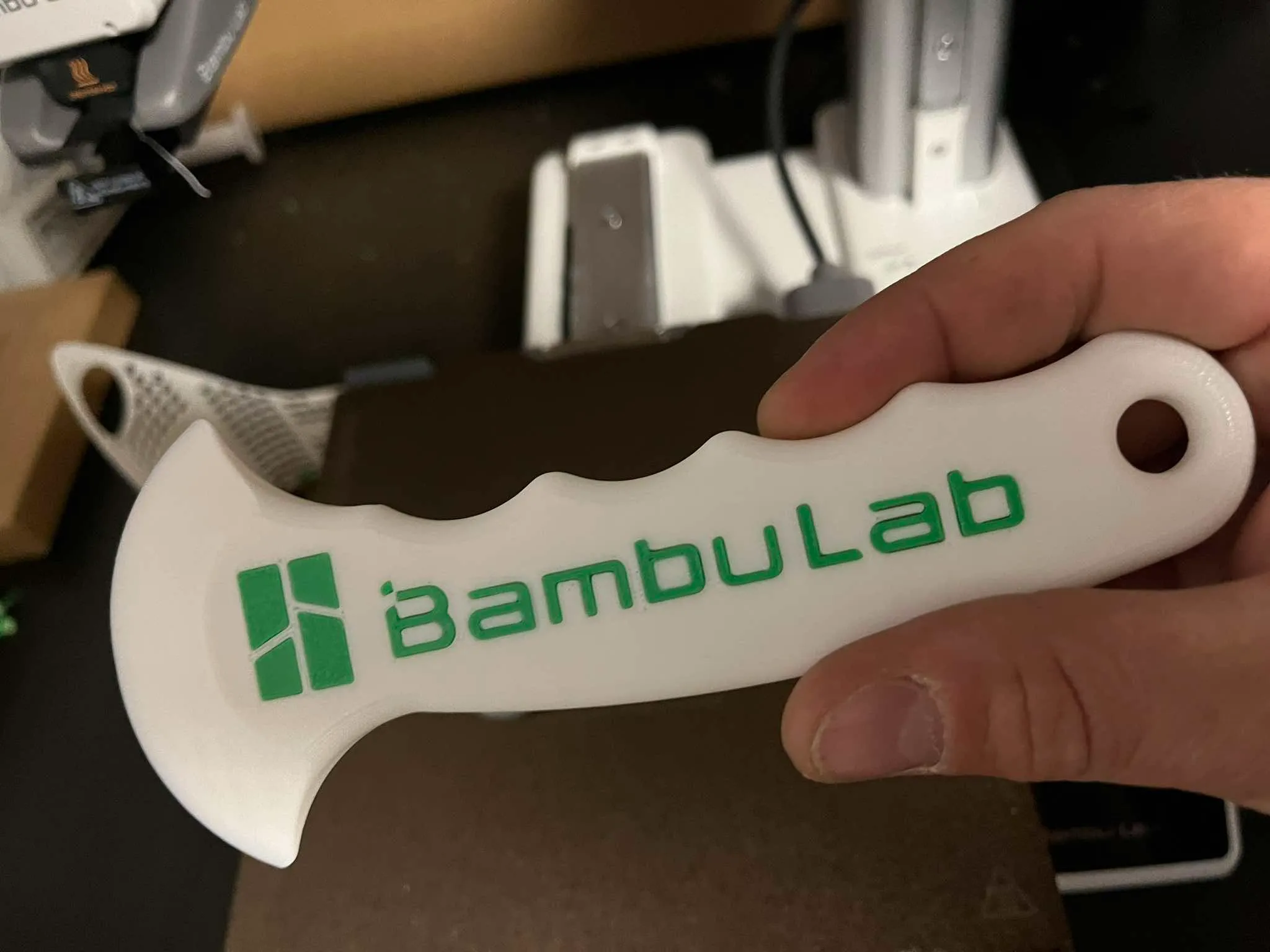 Bambulab ergonomic bed scraper | 3D models download | Creality Cloud