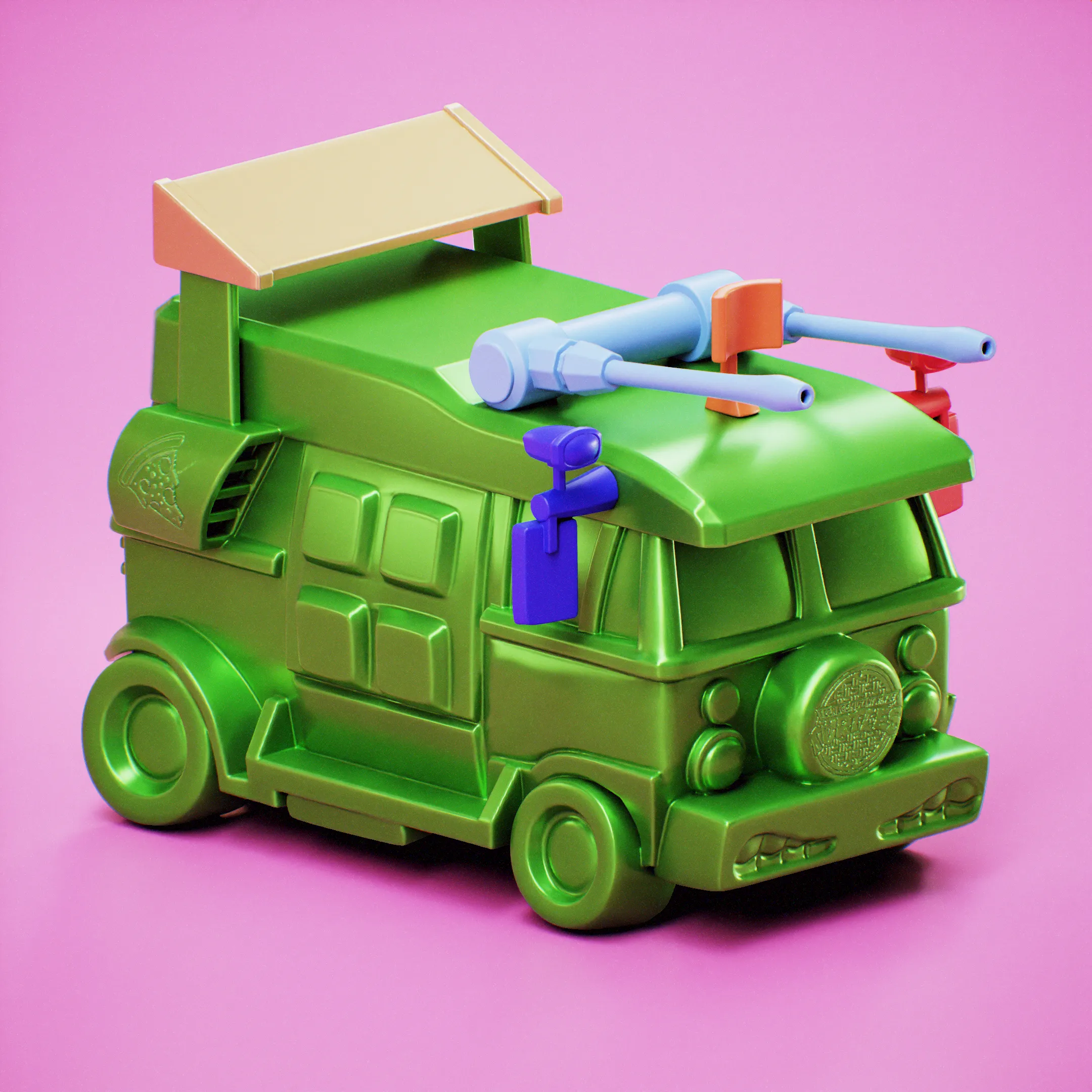 Vehicles & Machinery STL Download - Teenage Mutant Ninja Turtles ...