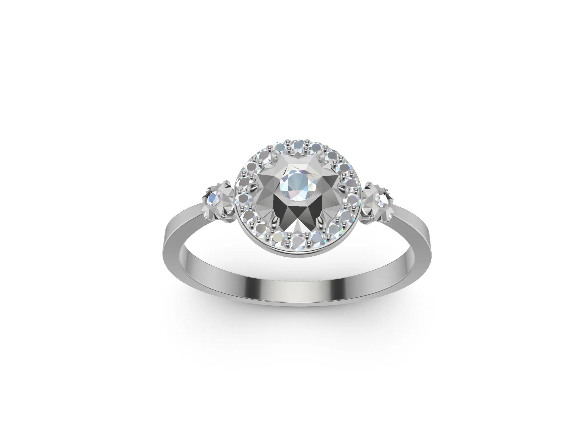 Jewelry & Accessories STL Download - Engagement Ring Miracle plate ...