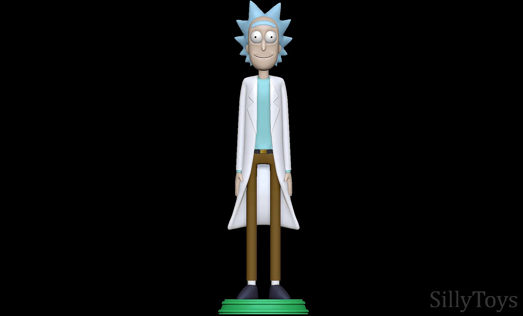 Characters Creatures Stl Download Rick Sanchez Rick And Mortyby