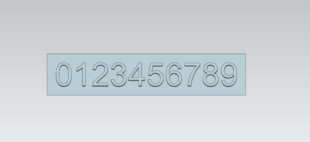 Phone Number Plate | 3D models download | Creality Cloud