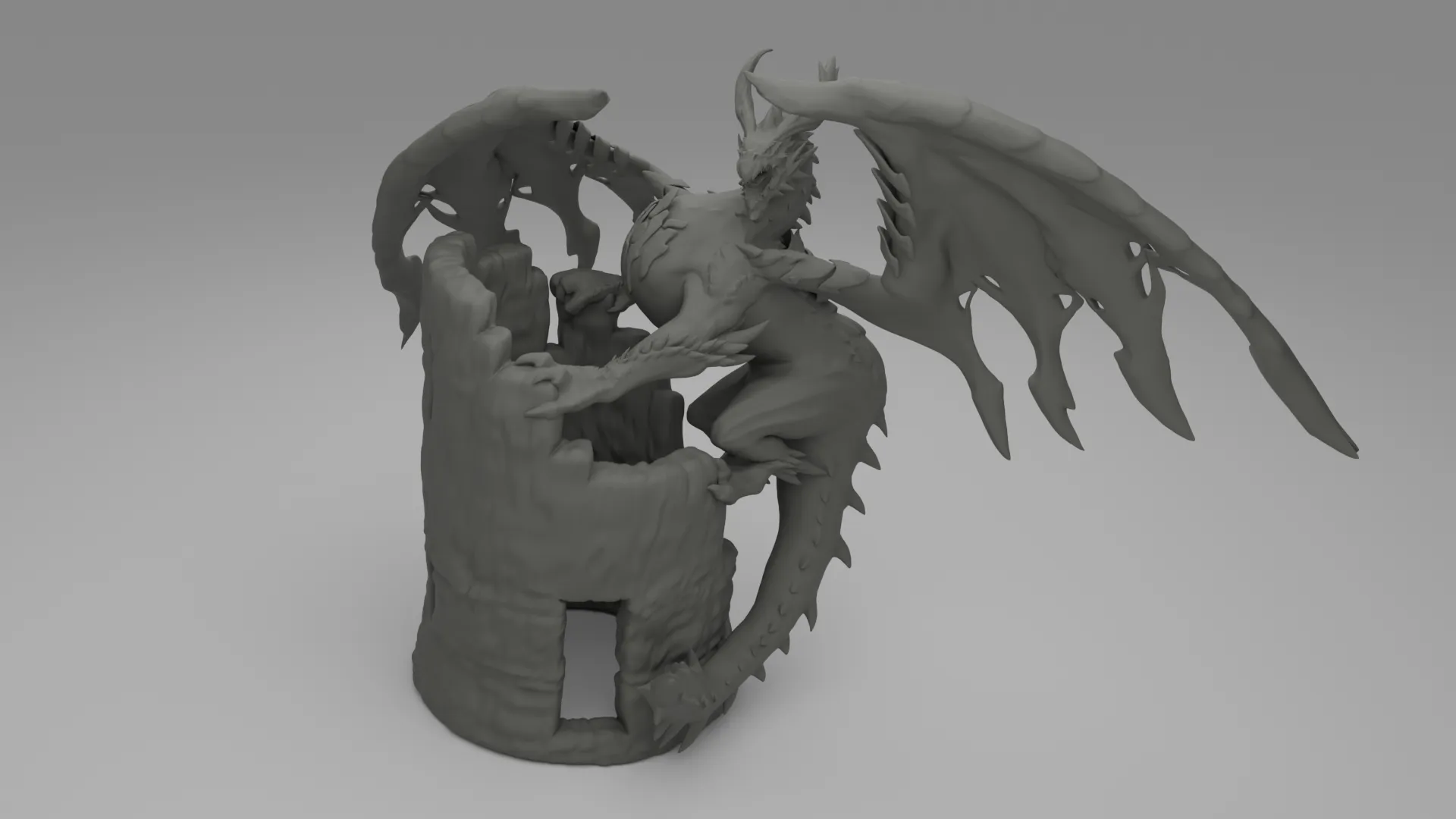 3D Printer Files | 3MF File | dragon | Creality Cloud