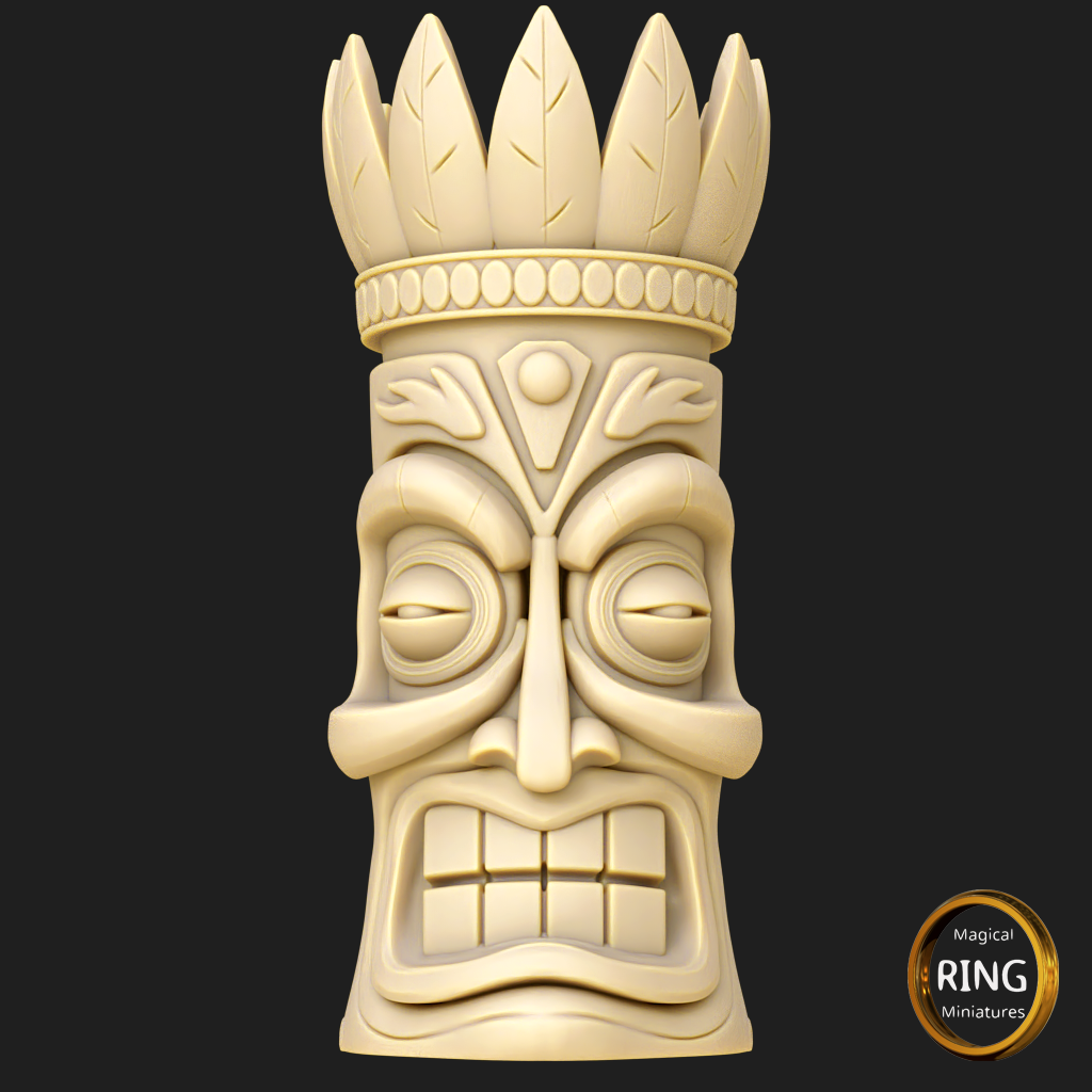 TiKi Head | 3D models download | Creality Cloud