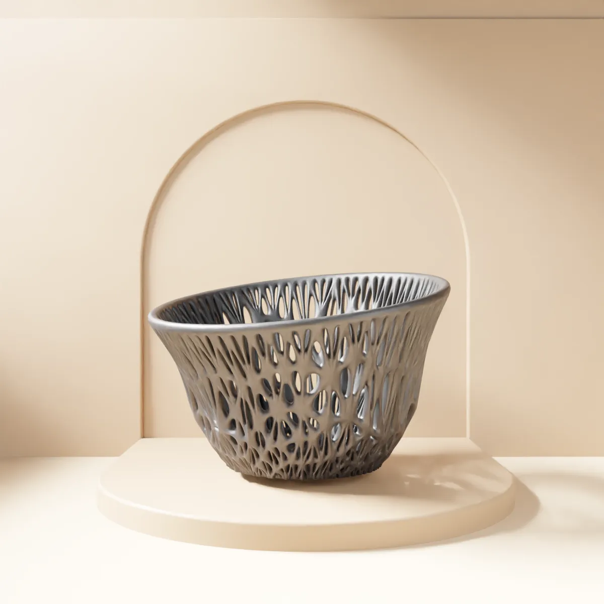 Home Decorations & Ornaments STL Download - Oasis Bowl/Orchid Pot ...