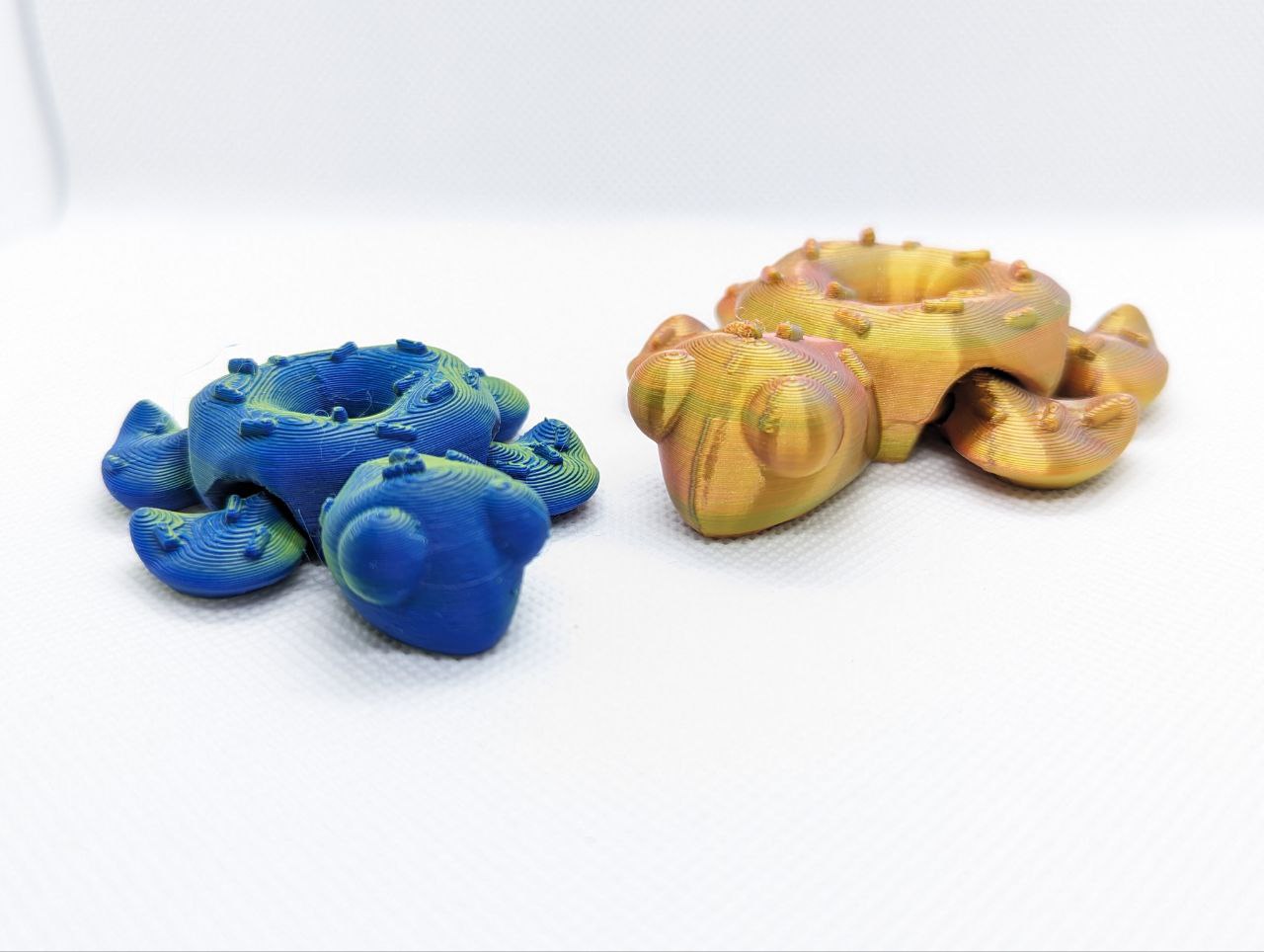 Cute Flexi Donut Turtle | 3D models download | Creality Cloud