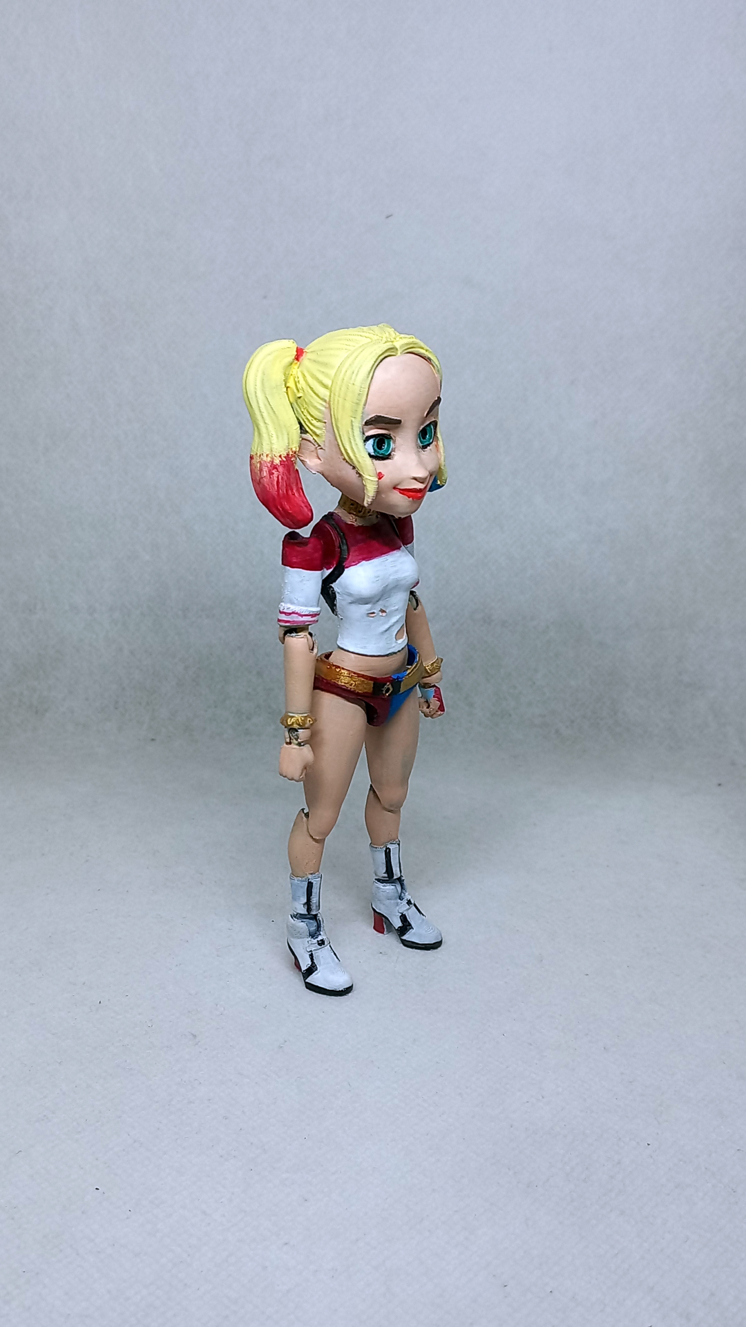 Harley Quinn articulated action figure Chibi version | 3D models ...