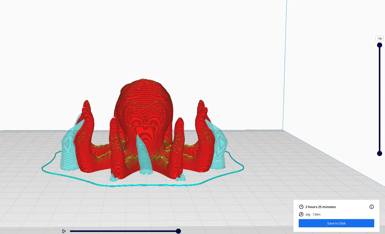 Characters & Creatures STL Download - easy print Baby Squidby Mr3DBeast