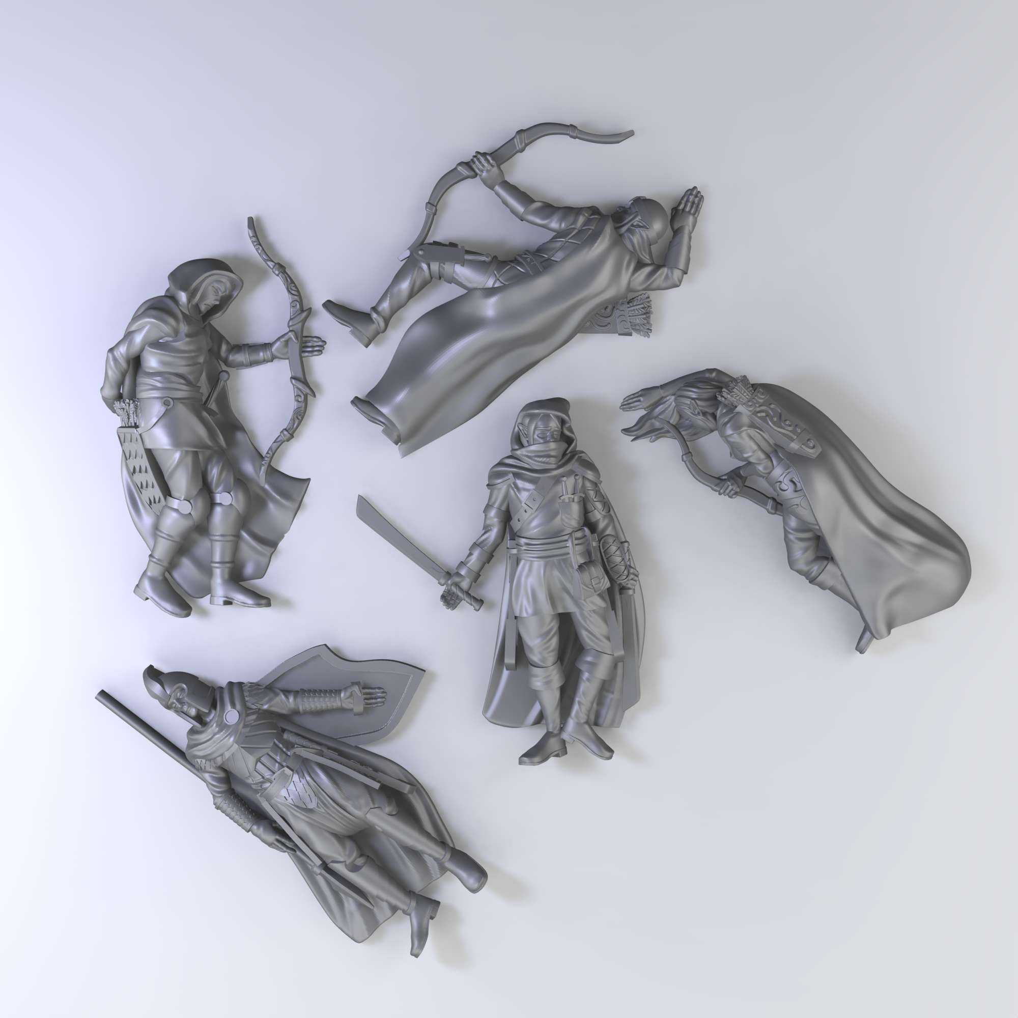 DEAD ELVES (HARVEST OF WAR) | 3D models download | Creality Cloud