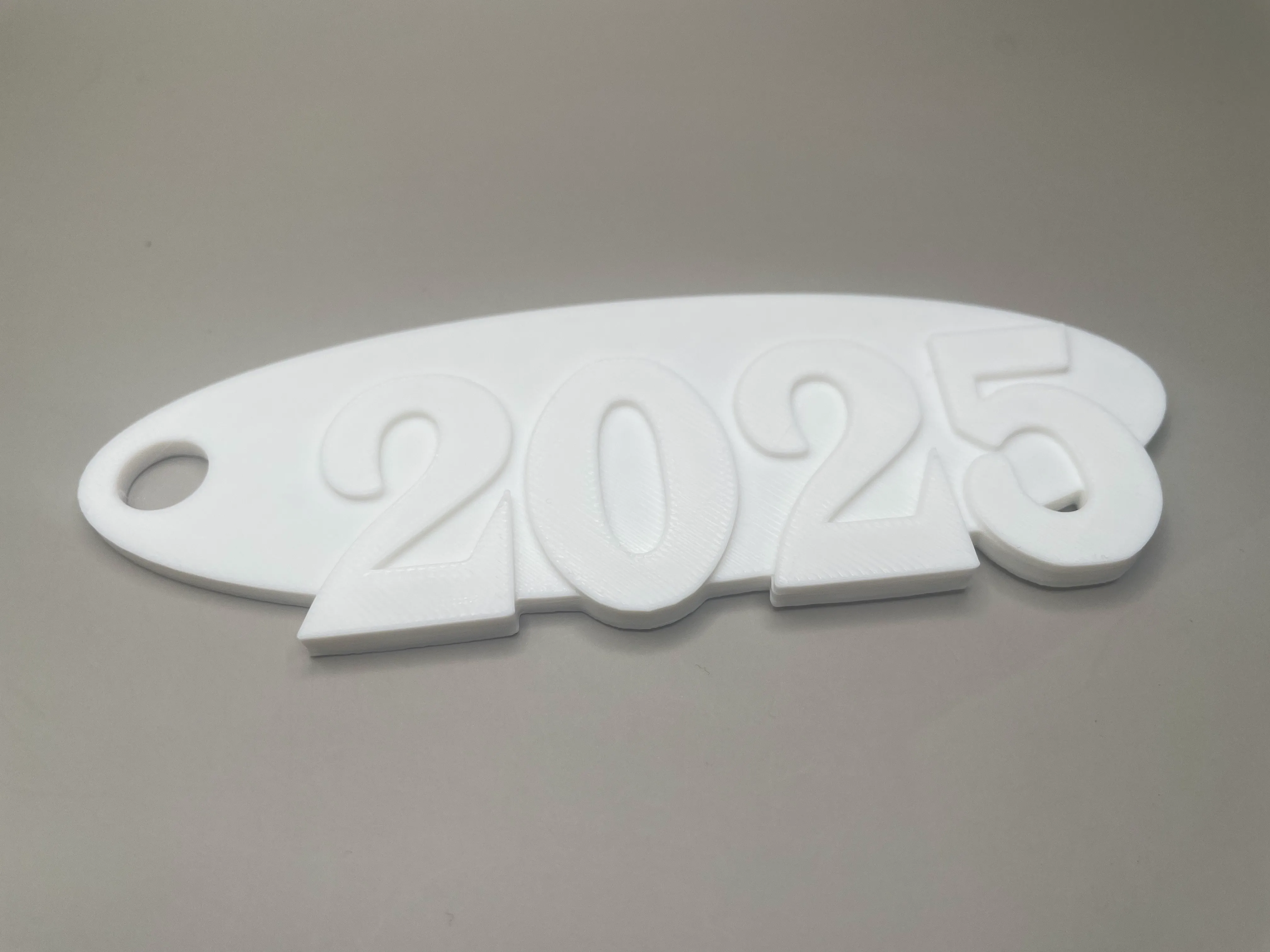 3D Printer Files | 3MF File | 2025 Keychain 2025 | Creality Cloud