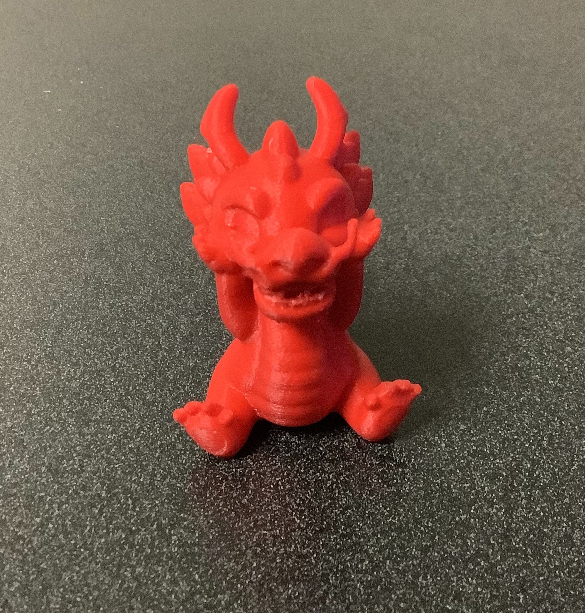 I decided to do a baby dragon as my entry into this contest. It took 3 ...