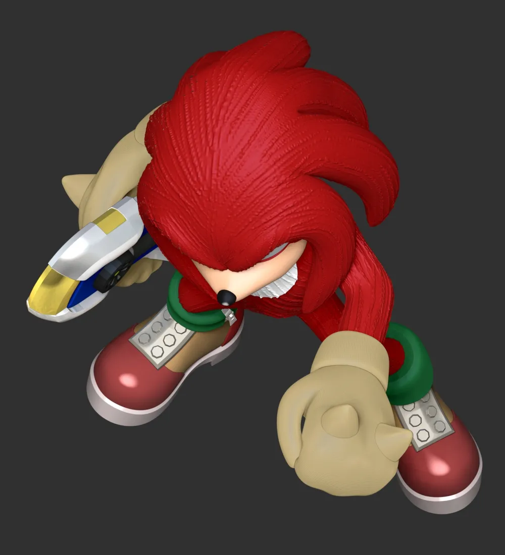 Characters & Creatures STL Download - The Knucklesby LoveModels