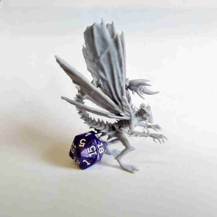 BONE DEVIL (OSYLUTH) - 28MM D&D MINIATURE