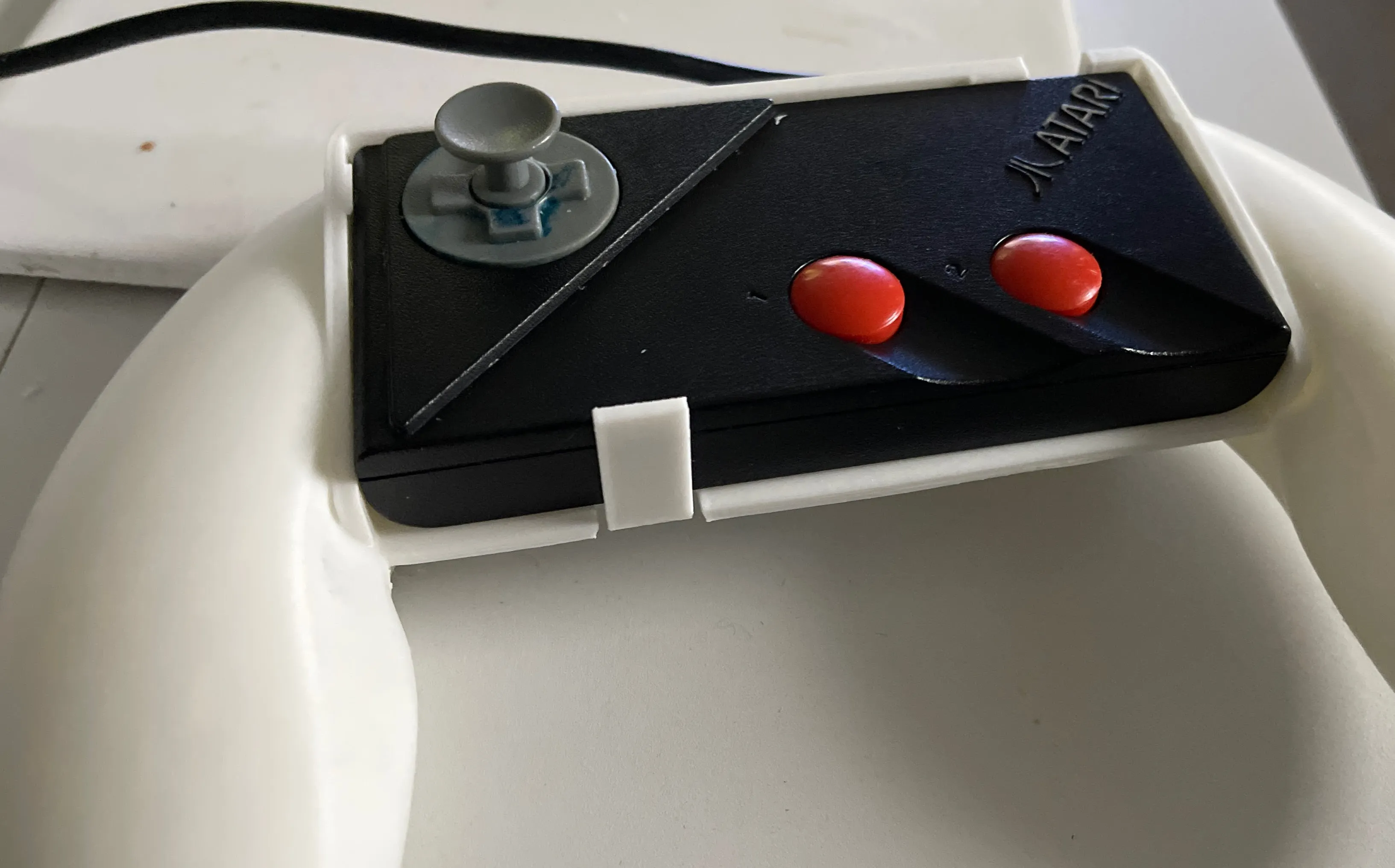 Atari 7800 Modern Controller Mount for Atari CX-78 | 3D modeller indir ...