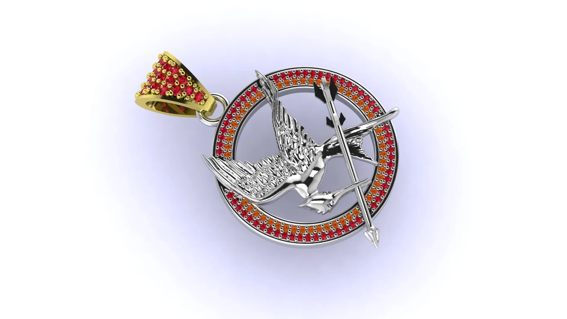 Jewelry & Accessories STL Download - jewelry pendant the hunger gamesby ...