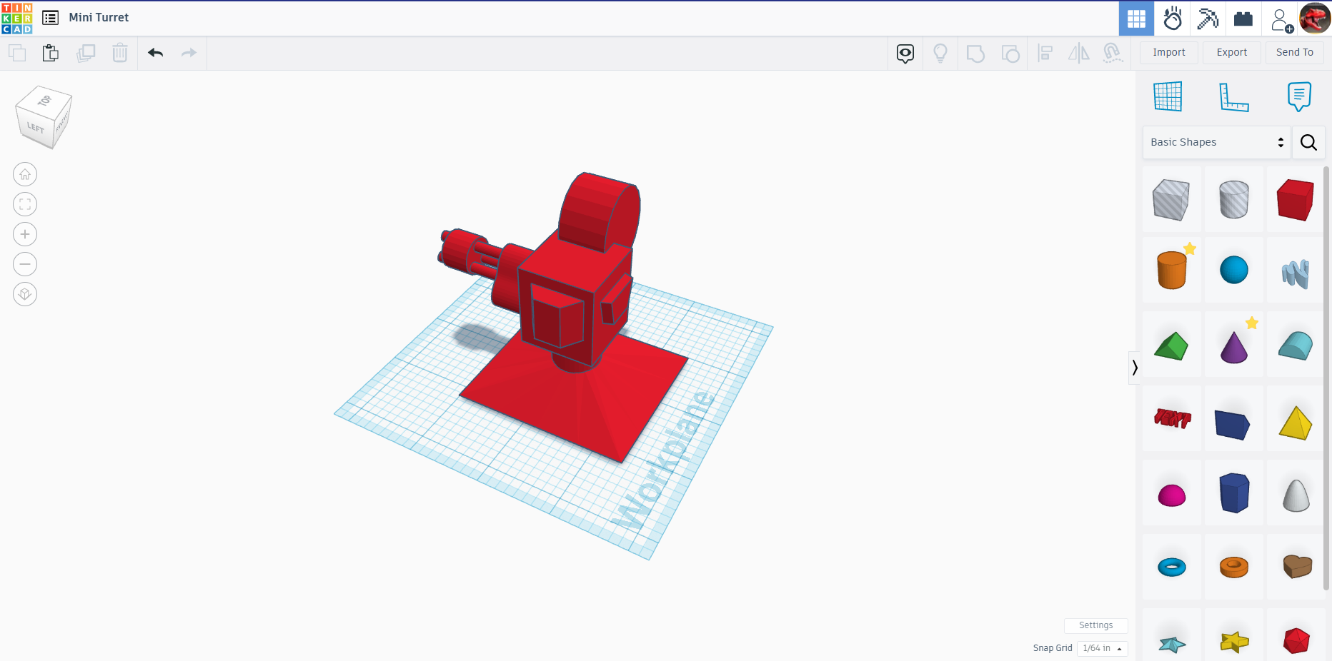 Mini Turret | 3D models download | Creality Cloud
