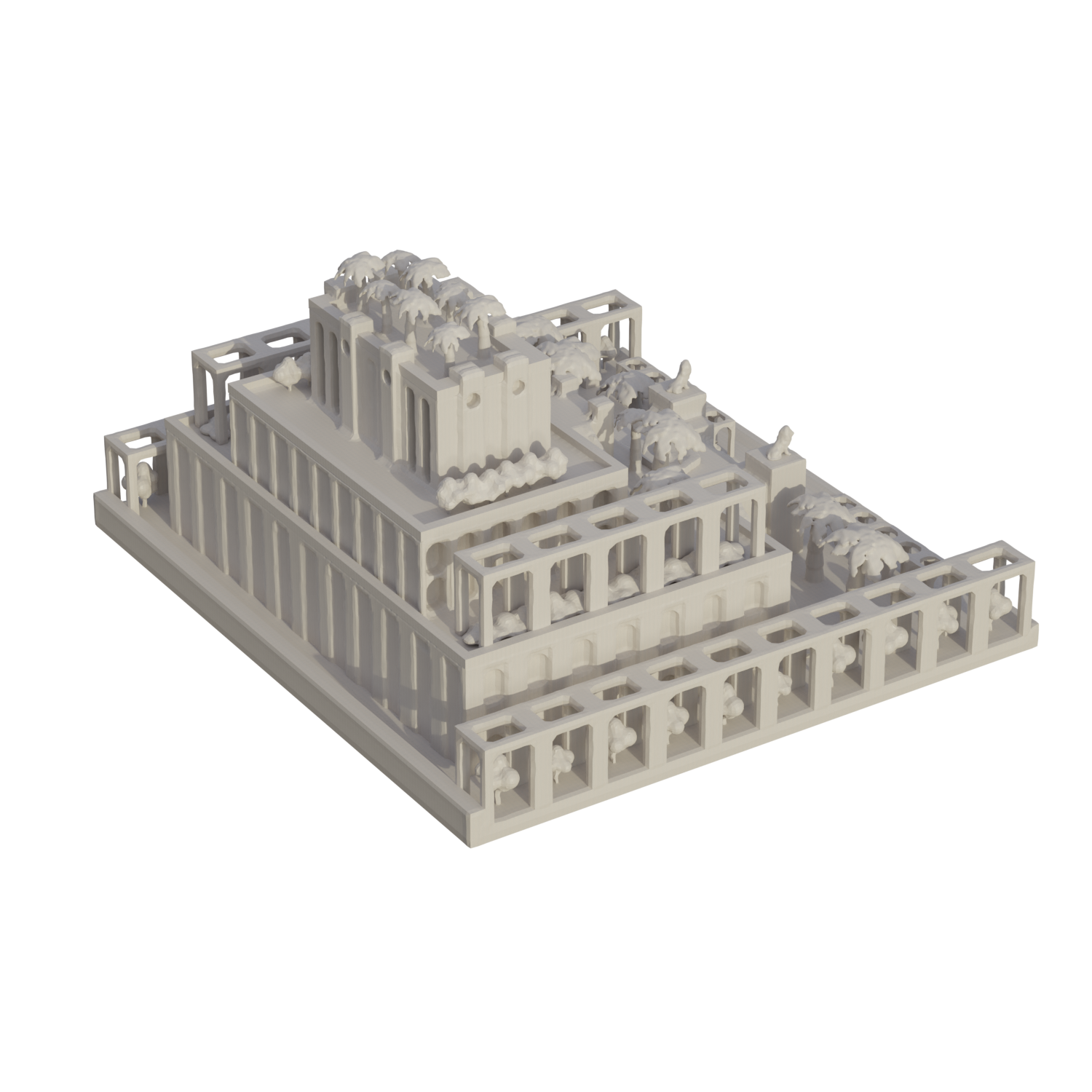 The Hanging Gardens of Babylon | 3D models download | Creality Cloud