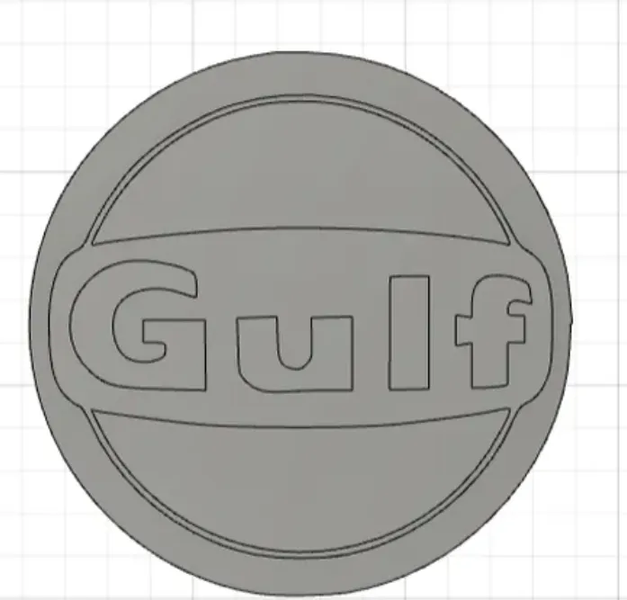 3D Printer Files | 3MF File | Embleme Gulf / Gulf emblem | Creality Cloud