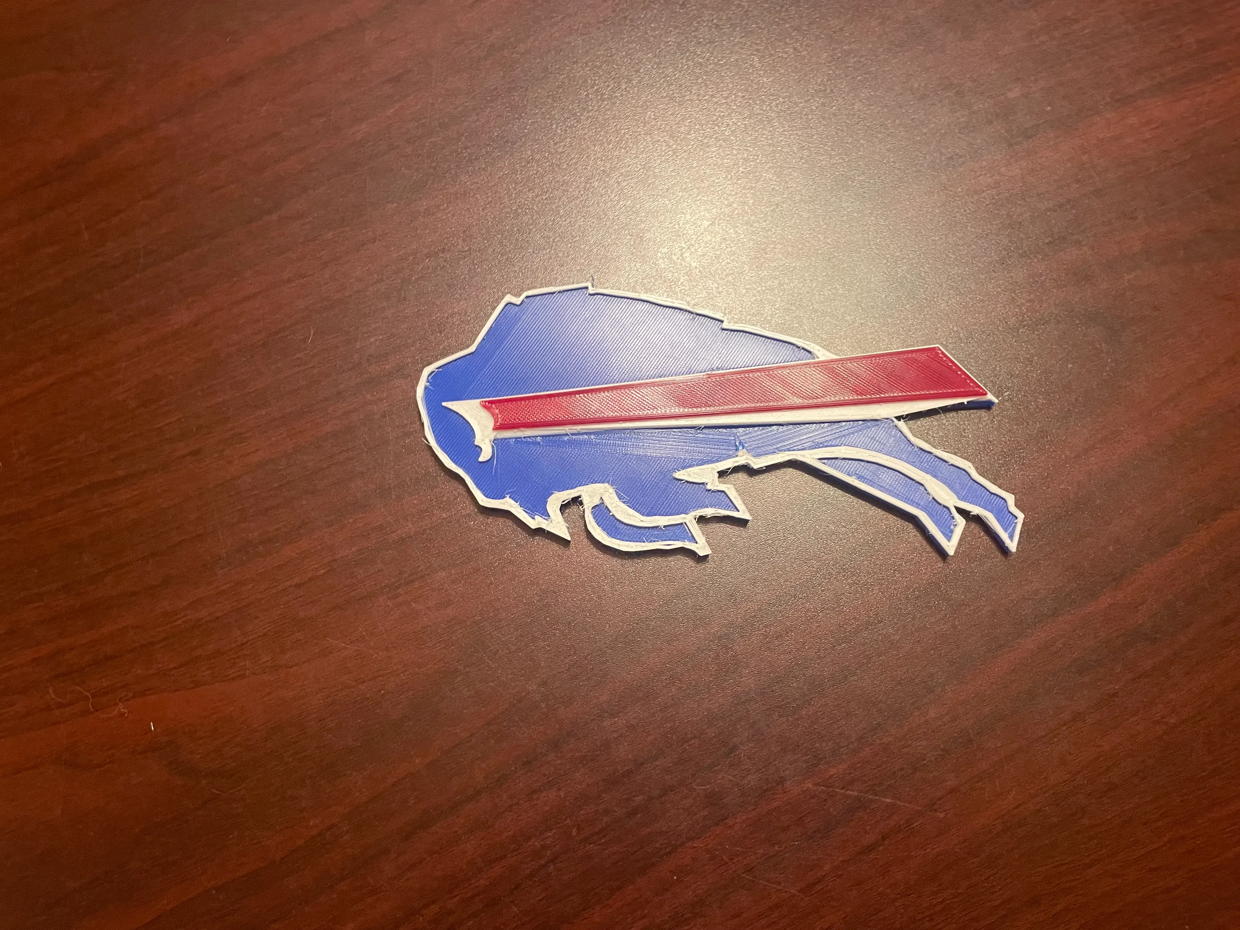 3D Printer Files | 3MF File | Buffalo Bills Logo magnet | Creality Cloud
