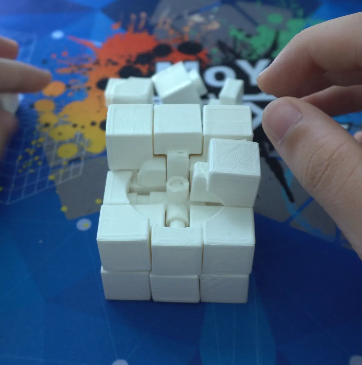 Construction Toys STL Download - DIY Rubik’s Cube - Print & Assemble ...