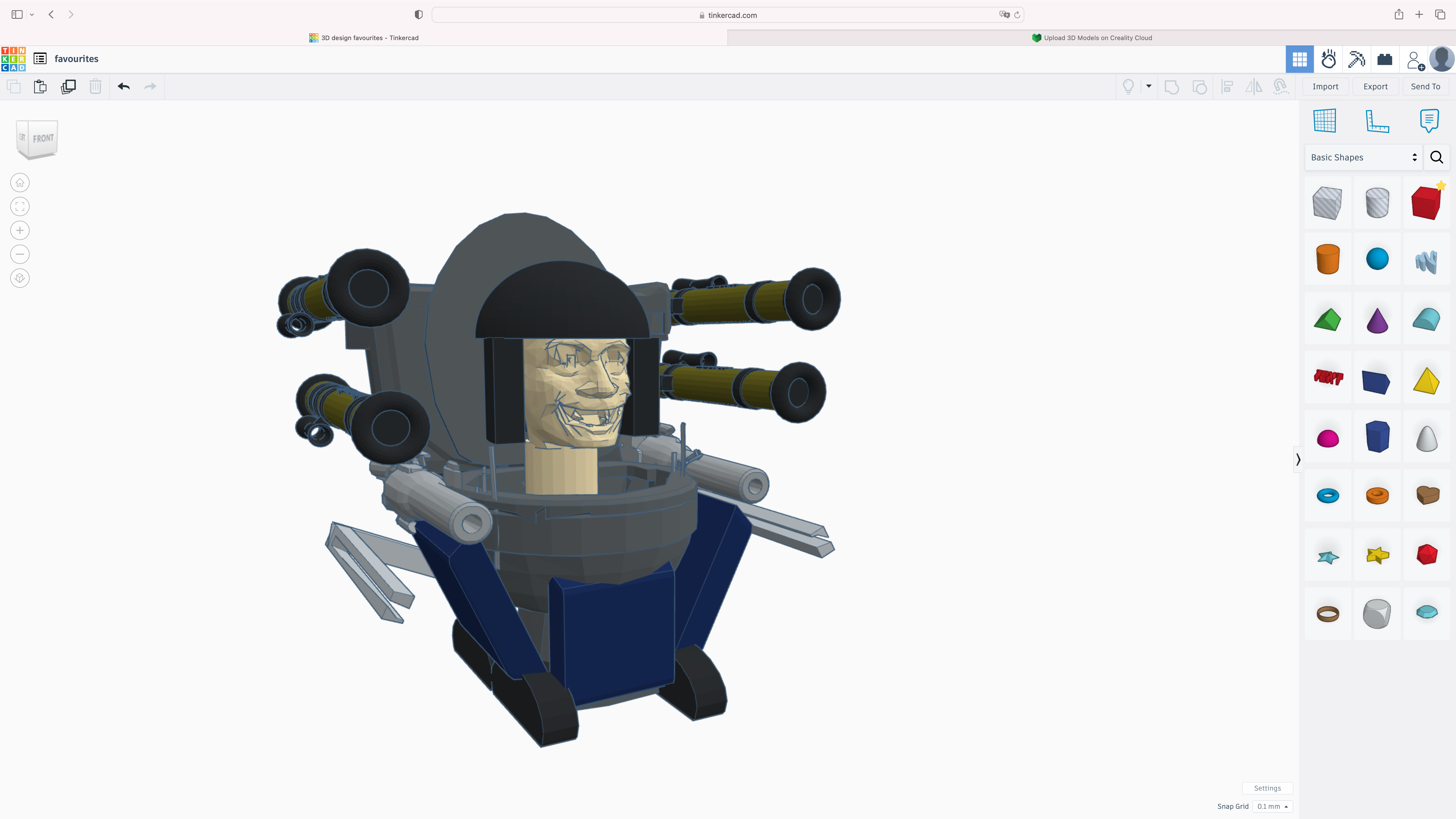 Free Toys & Games STL Download - dual laser quad launcher skibidiby ...