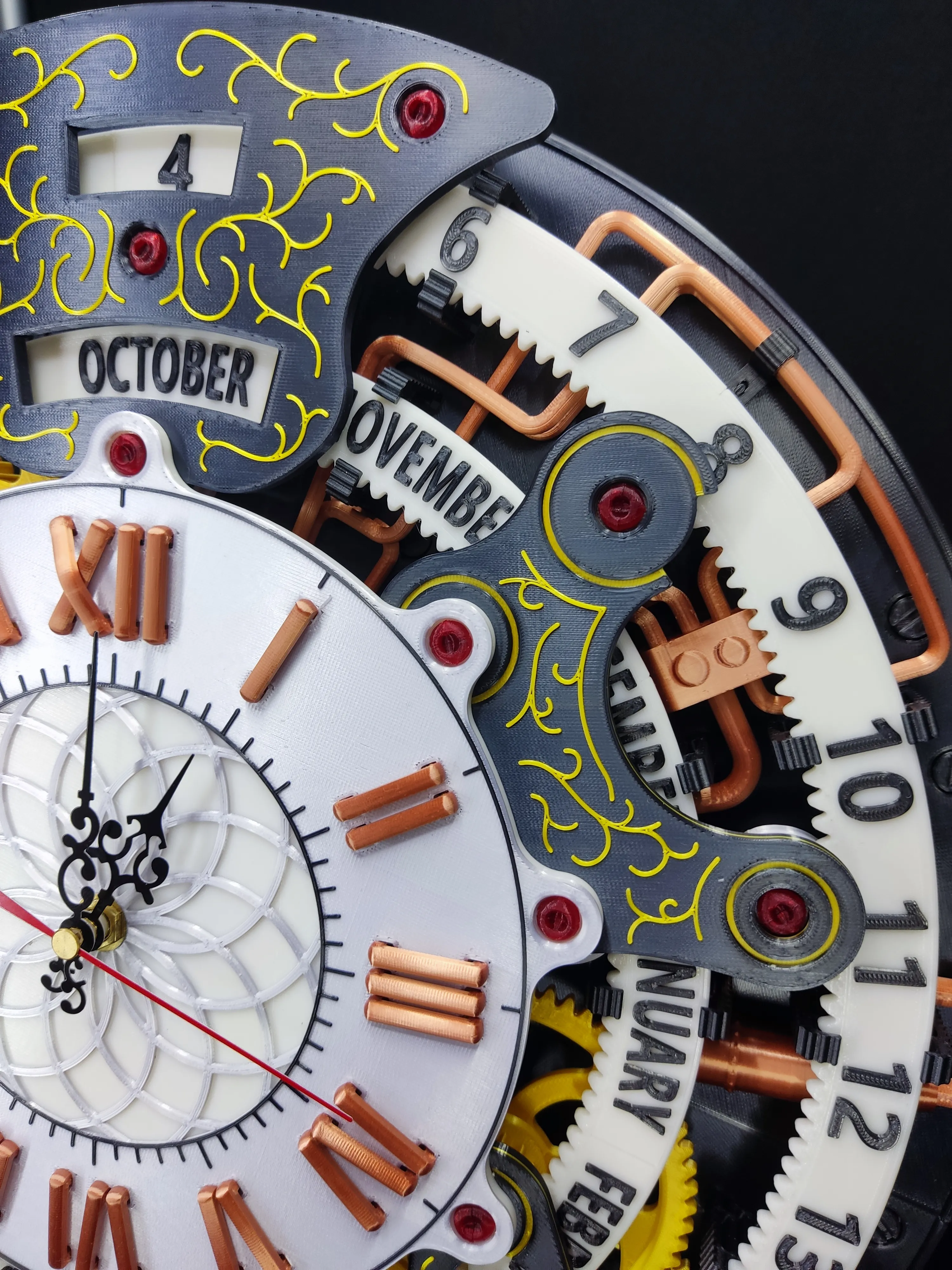 Vintage Steampunk Wall Clock | 3D models download | Creality Cloud