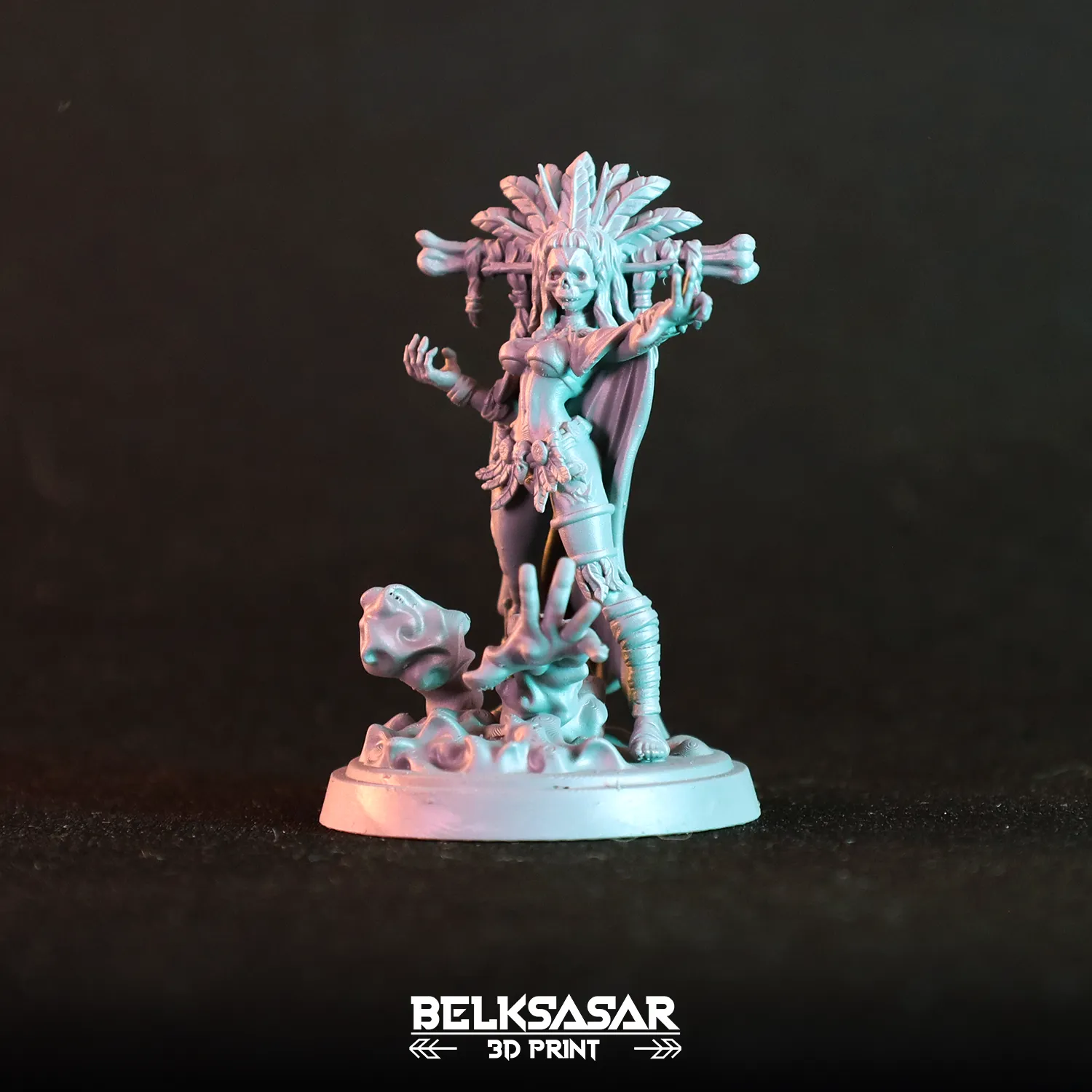 Characters & Creatures STL Download - Forest Mistcaller Aby Belksasar ...