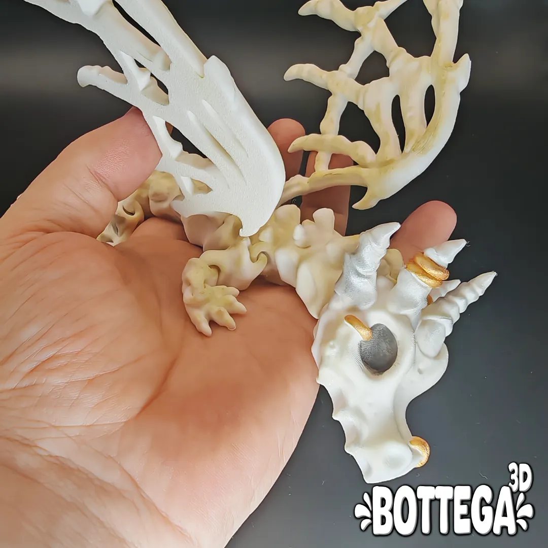 Characters & Creatures STL Download - MORTE, the necromancer Dragonby NozzleNook bottega3d