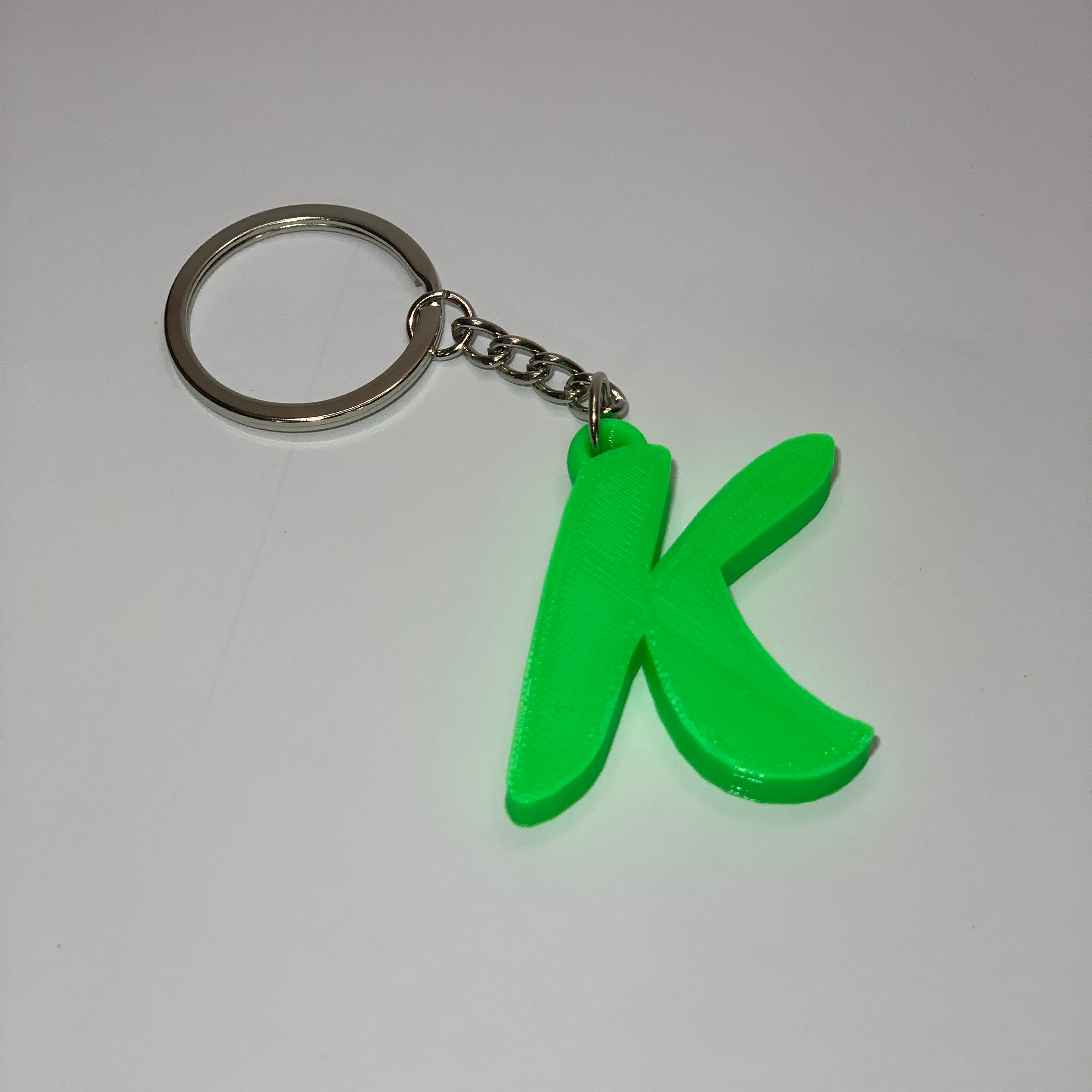 Jewelry & Accessories STL Download - Letter K Keychainby Mu3D