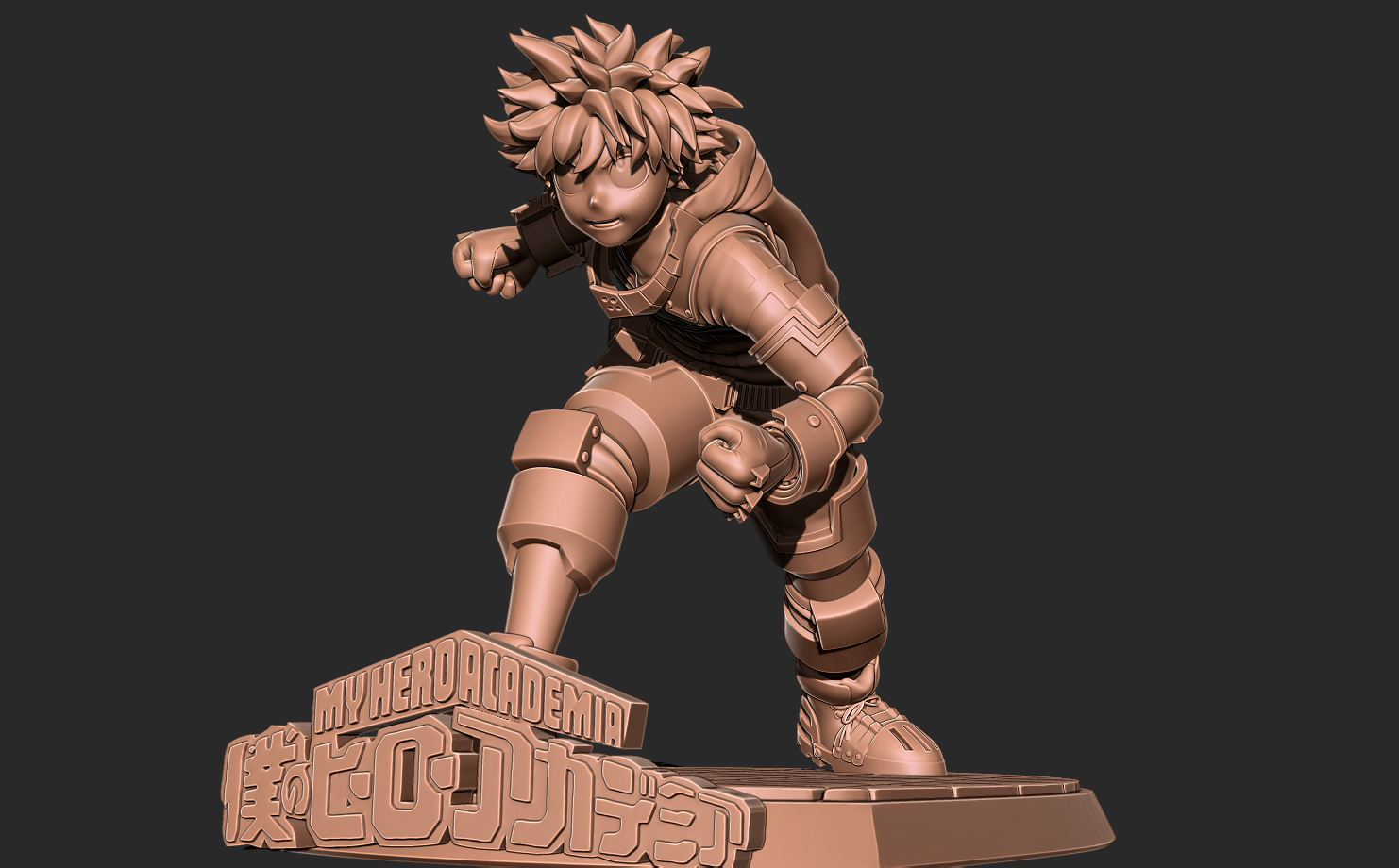 Izuku Midoriya - My Hero academia 3D print model | 3D models download ...