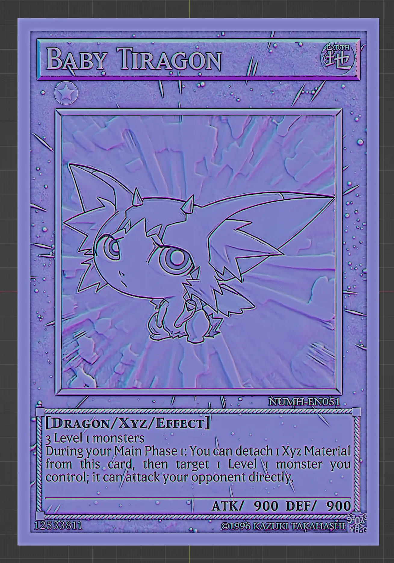 Free Other STL Download - Baby Tiragon - yu-gi-oh!by Wsonuchiha3D