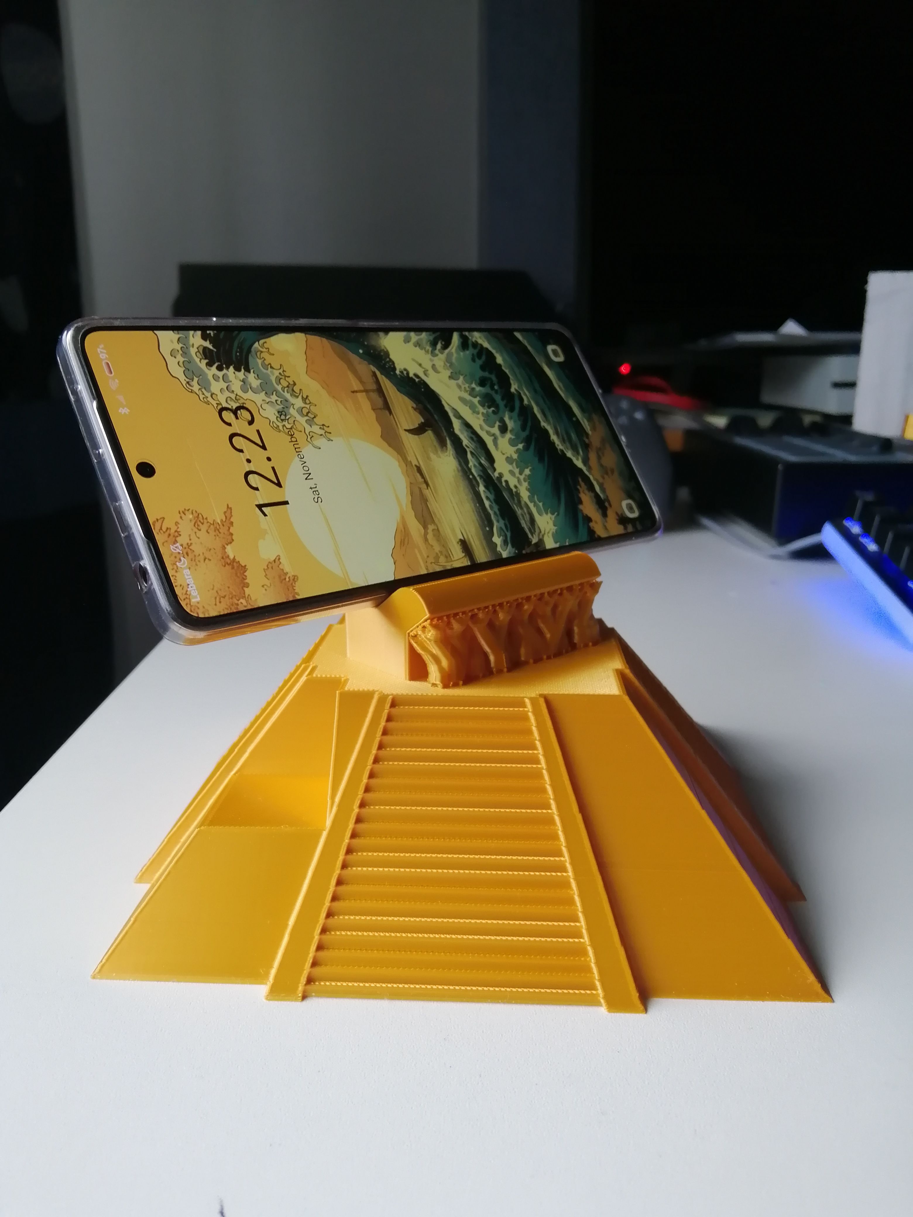 Aztec Pyramid Controller Holder | 3D models download | Creality Cloud