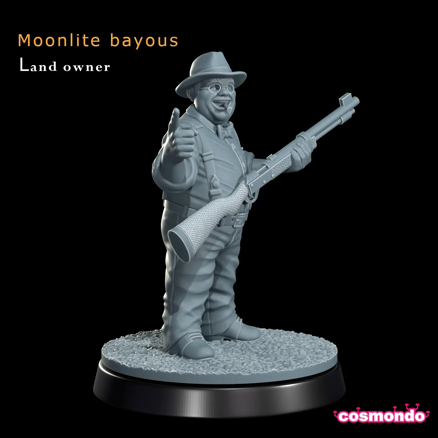 Characters & Creatures STL Download - Landowner, Cthulhu Investigator ...