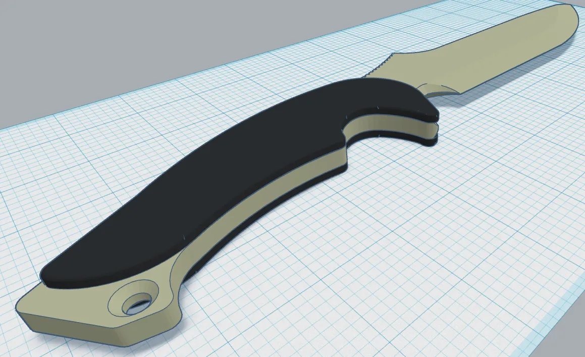 Free Other STL Download - Misc Knife 7by Cyberbeast