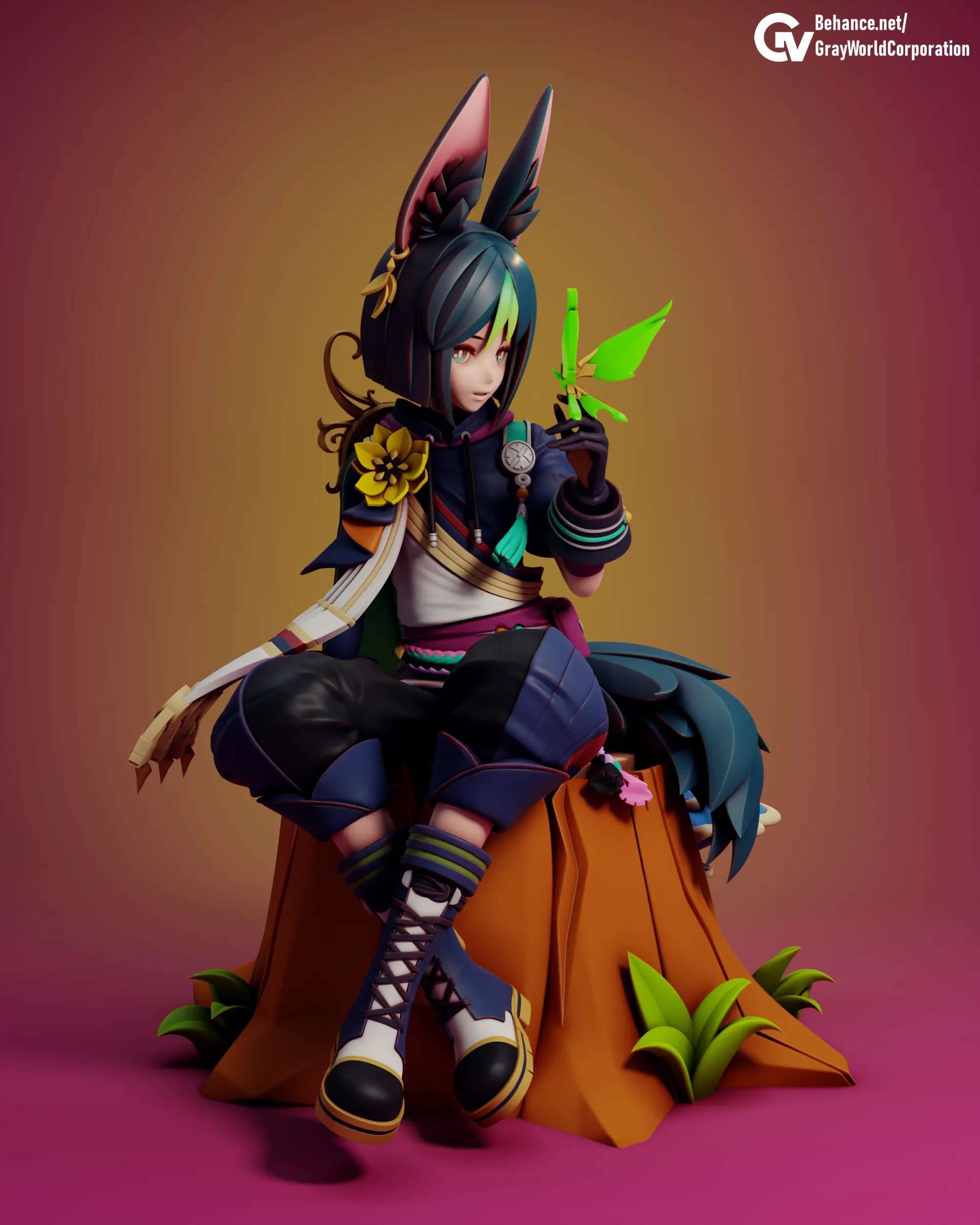 Tighnari 2 | Genshin Impact | 3D models download | Creality Cloud