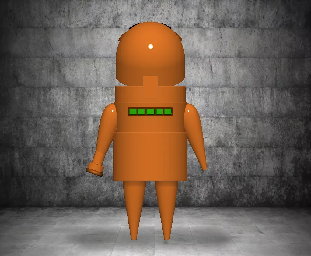 Characters & Creatures STL Download - Repo Orange STL file Repo Rocky ...