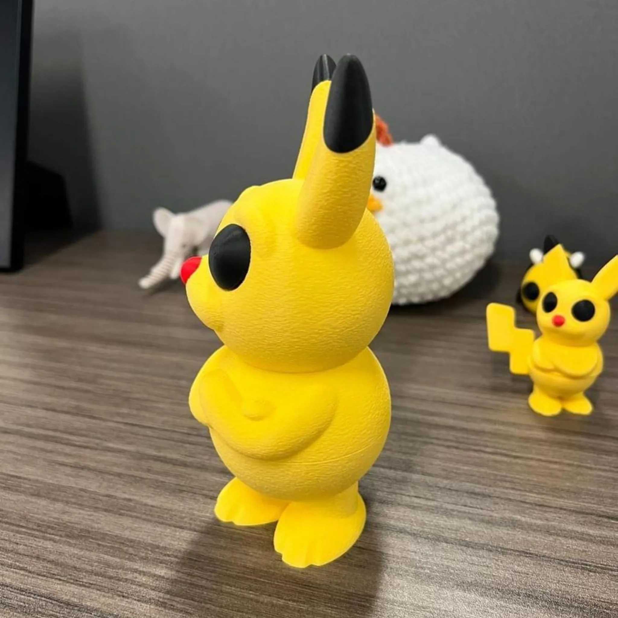 Other STL Download - RABBIT PIKACHU - DIVIDIDO POR COLORESby Aslan3D